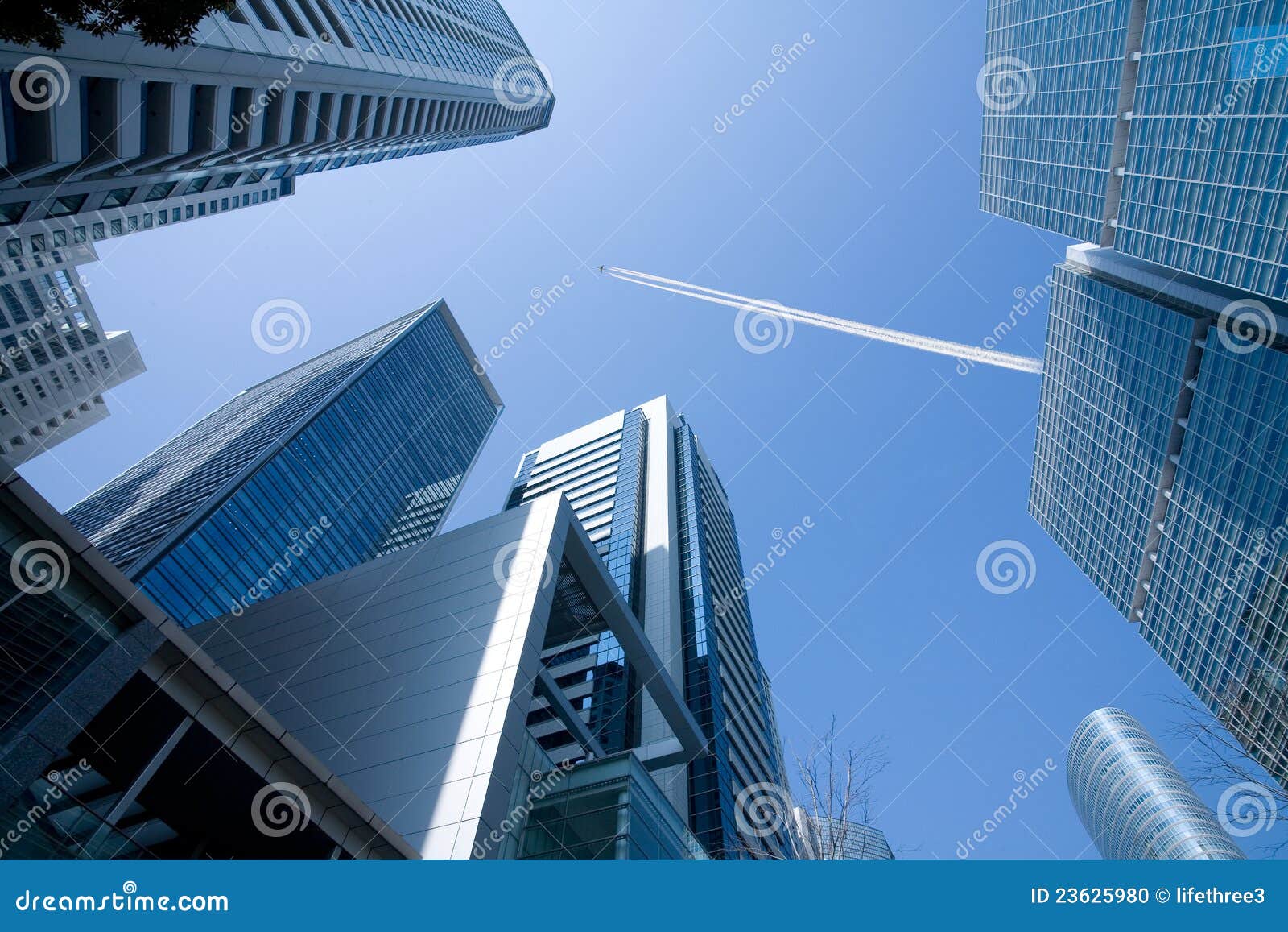 Urban Skyscraper Environment Stock Photo - Image of blocks, skyline ...