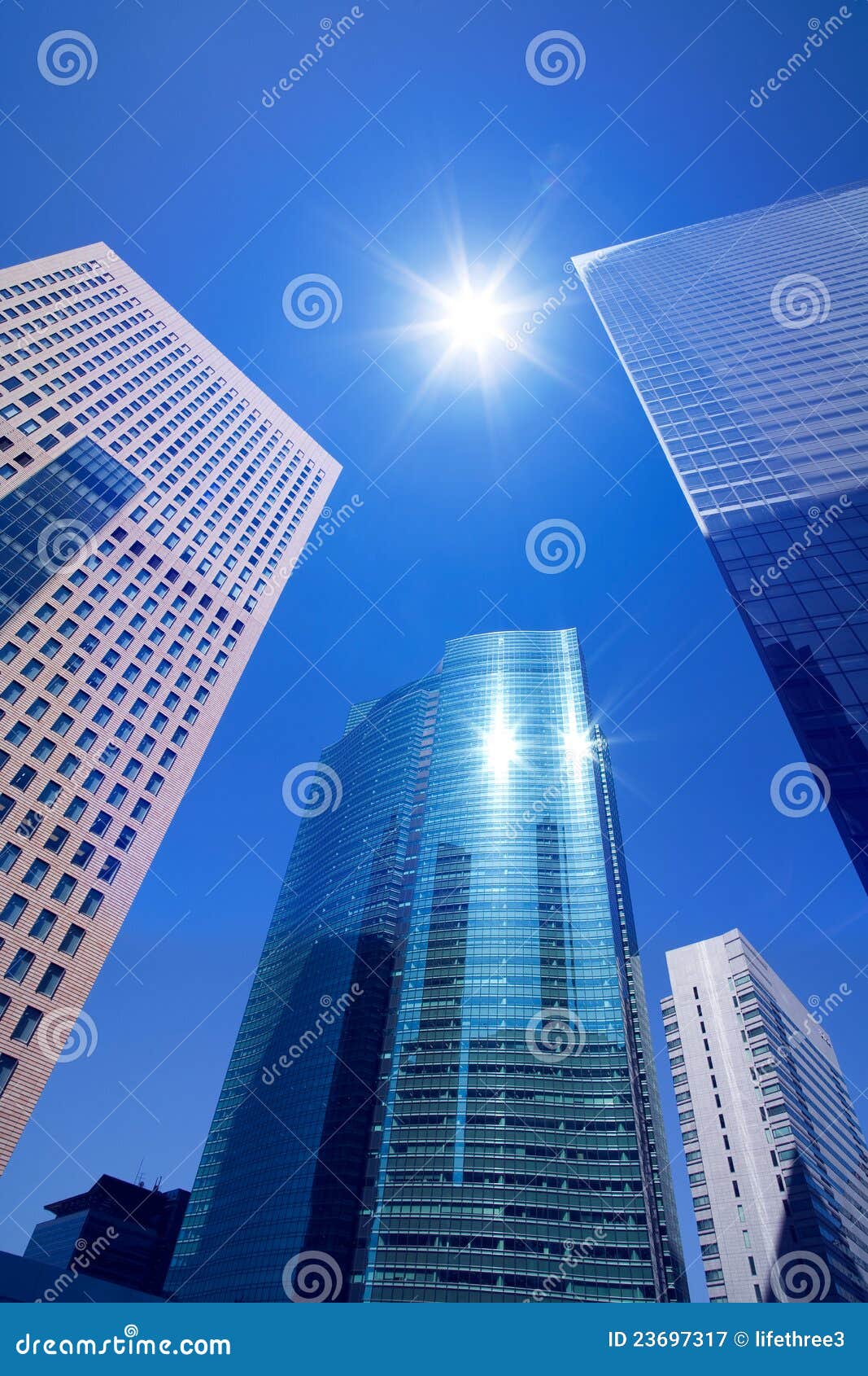 Urban Skyscraper Environment Stock Image - Image of architecture ...