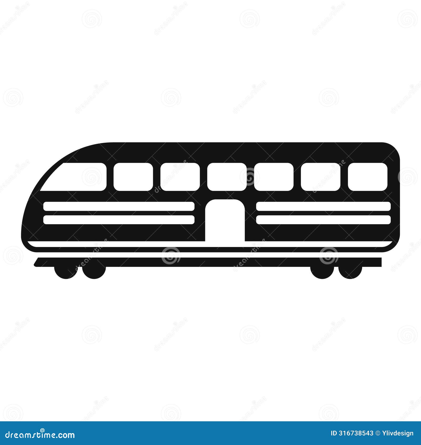 Simple Metro Map, Edittable Vector Illustration | CartoonDealer.com ...