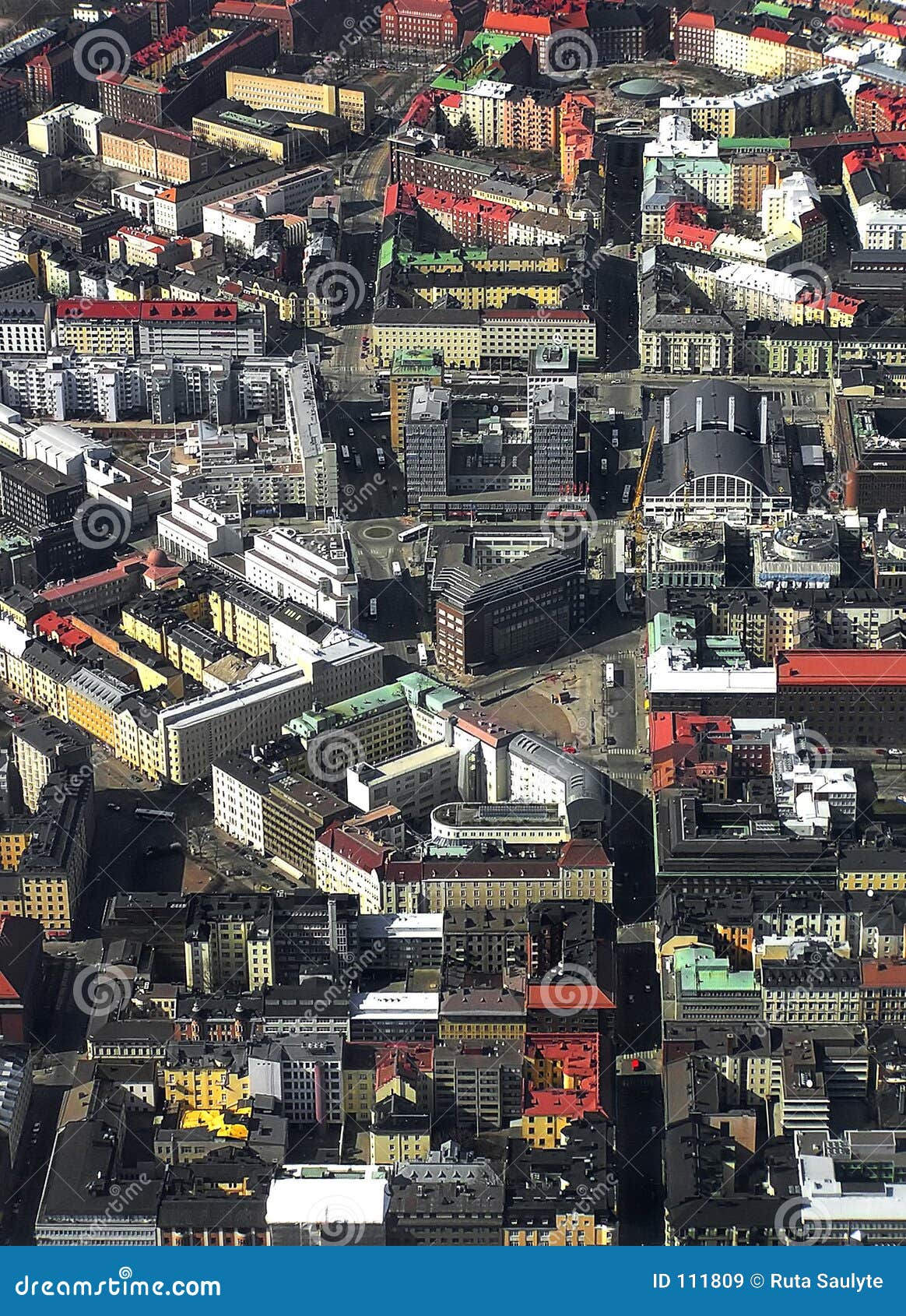 Urban Sprawl stock image. Image of view, helsinki, architecture - 111809