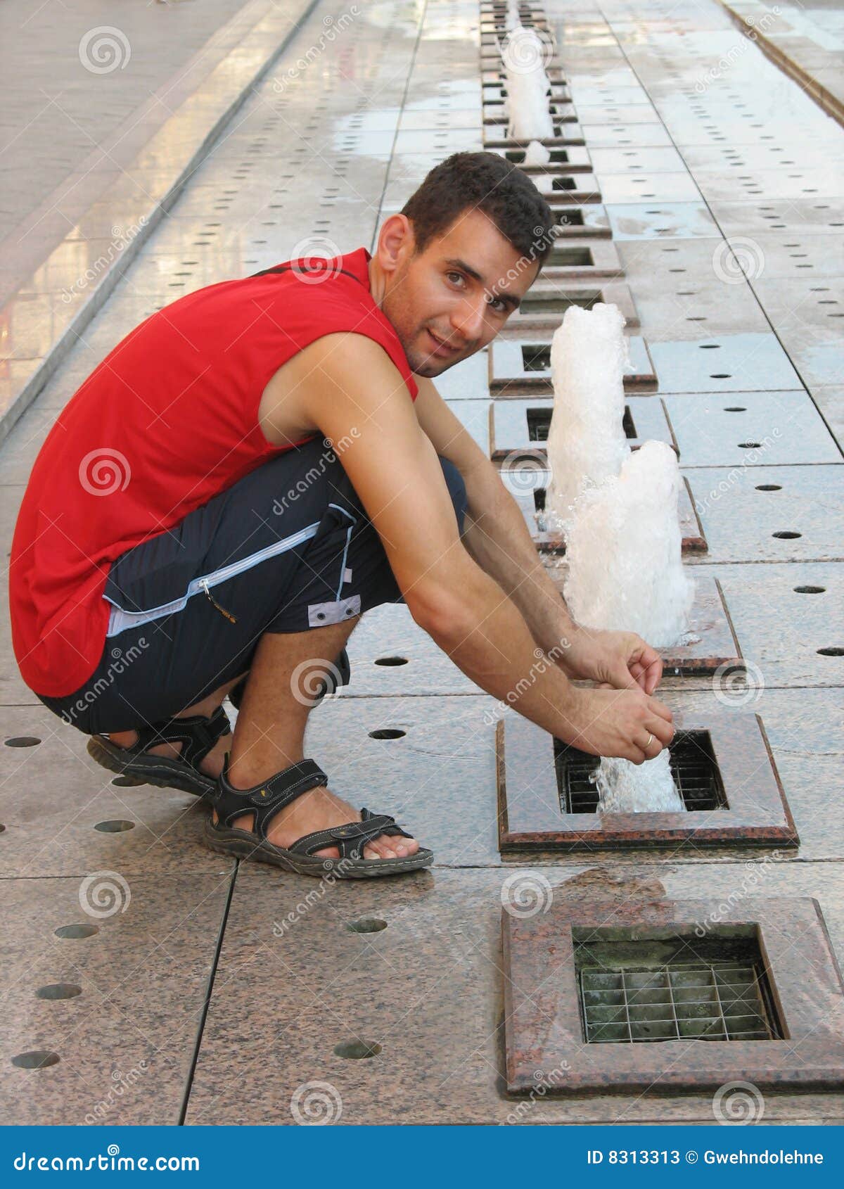 At the Urban Spring stock image. Image of season, smiling - 8313313