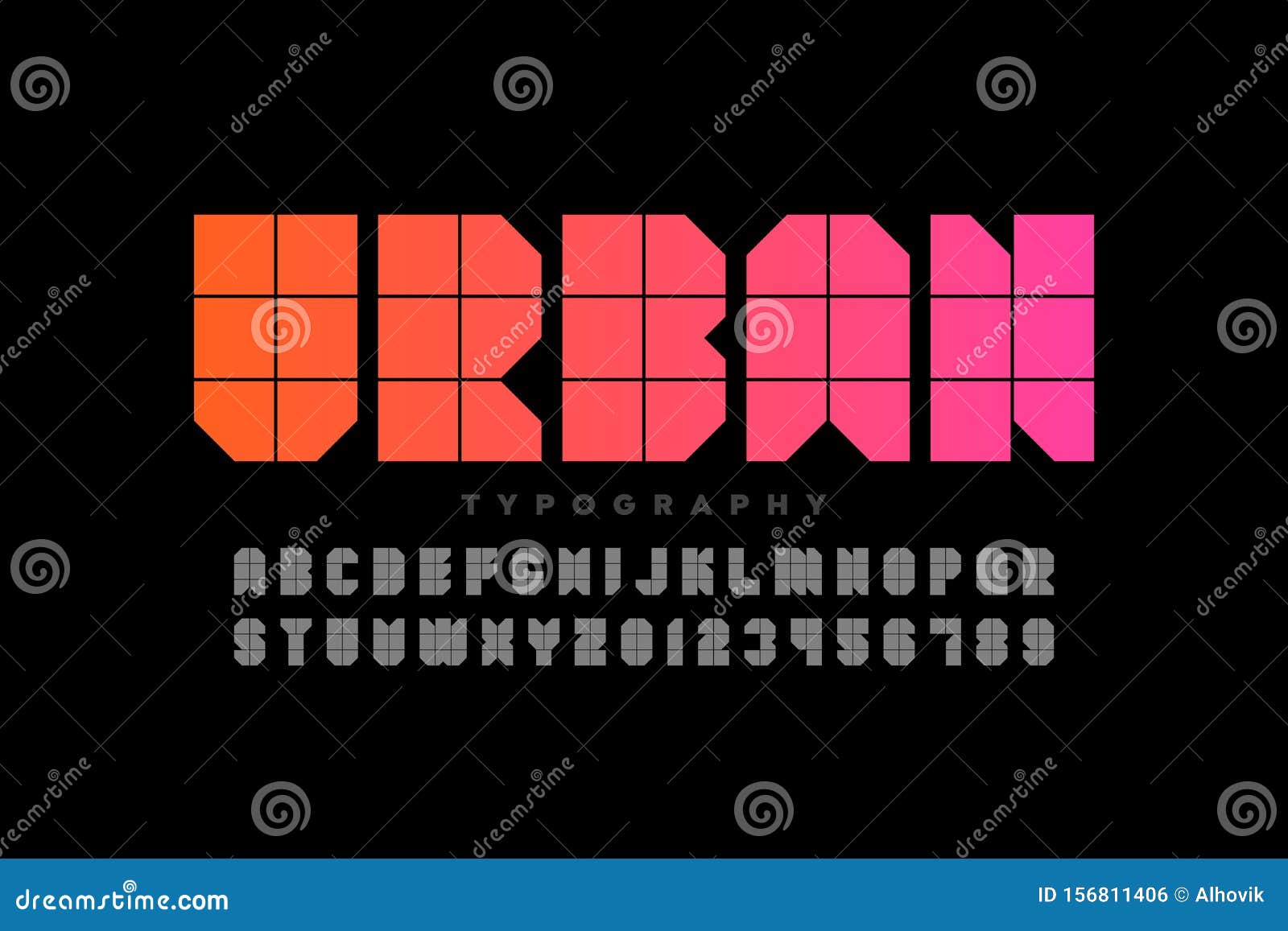 Urban style font design stock vector. Illustration of letter - 156811406