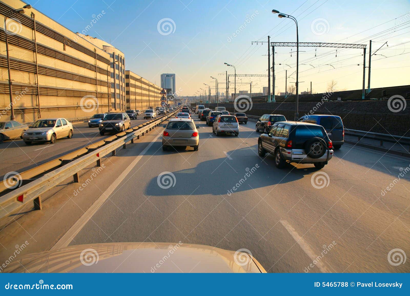 Urban traffic stock photo. Image of gasoline, brakes, crawl - 5465788