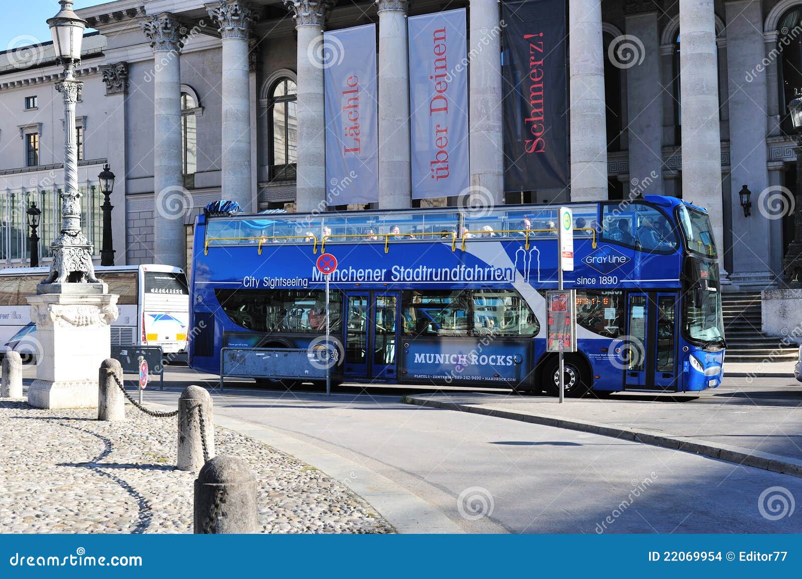 Tourist Transport Bus in Munich Editorial Stock Image - Image of ...
