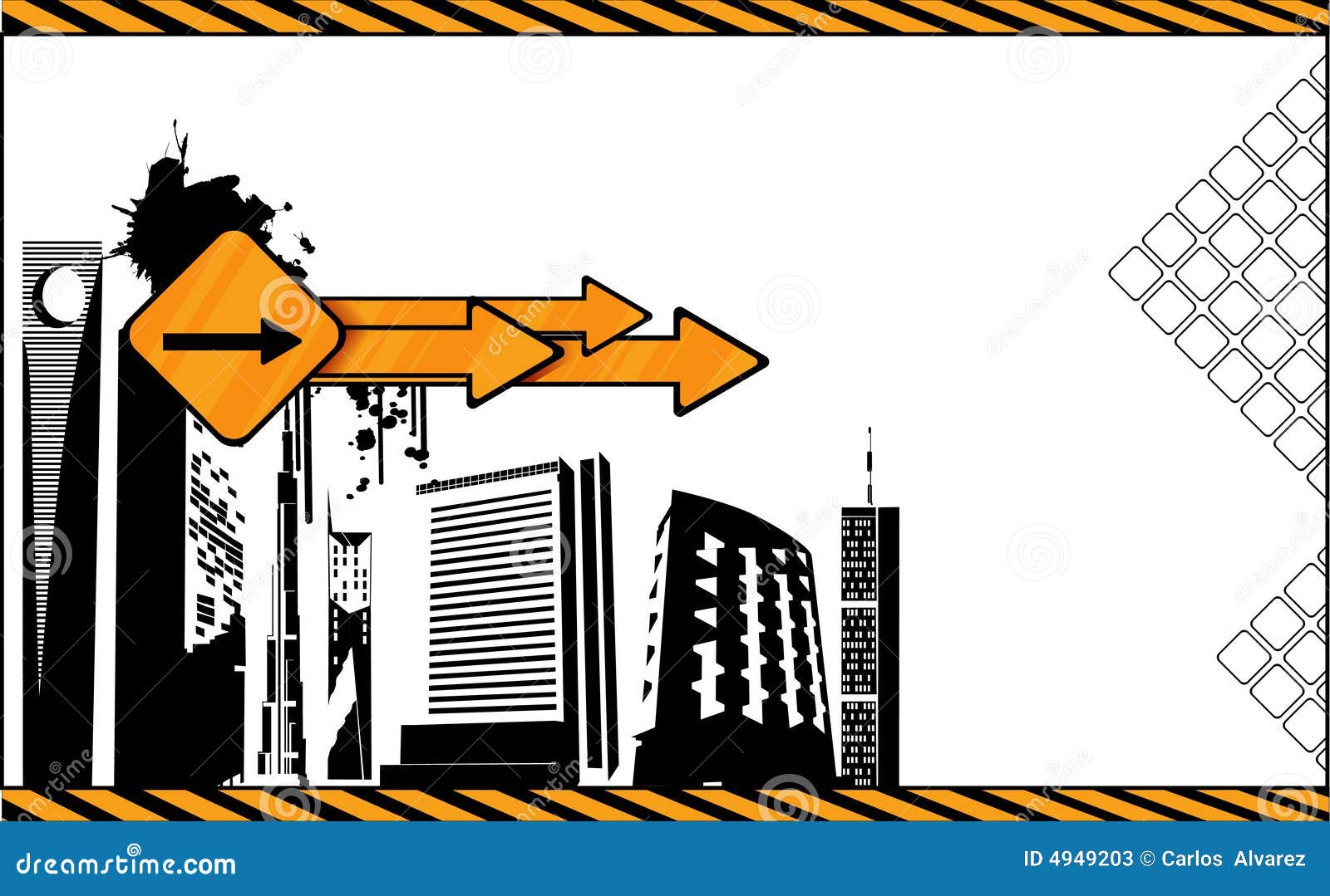 Urban vector stock vector. Illustration of shape, urban - 4949203