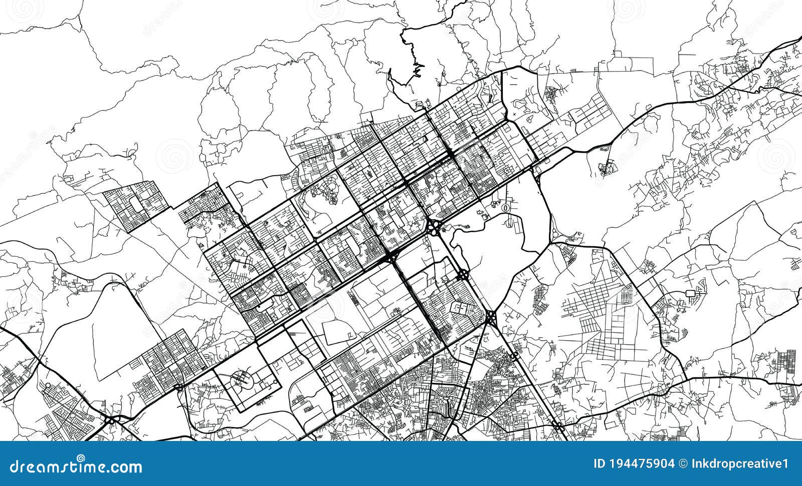 Urban Vector City Map of Islamabad, Pakistan, Asia Stock Vector ... Urban Vector City Map of Islamabad, Pakistan, Asia Stock Vector ...