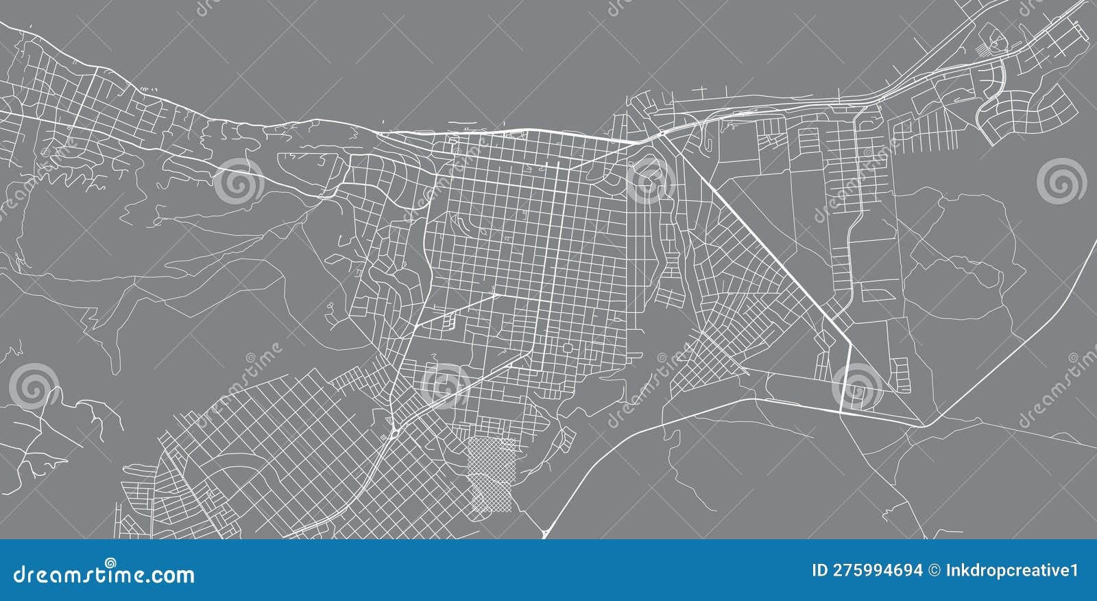 Urban Vector City Map of San Carlos De Bariloche, Argentina Stock ... Urban Vector City Map of San Carlos De Bariloche, Argentina Stock ...