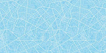 Urban Vector City Map Seamless Texture Stock Vector - Illustration of ...