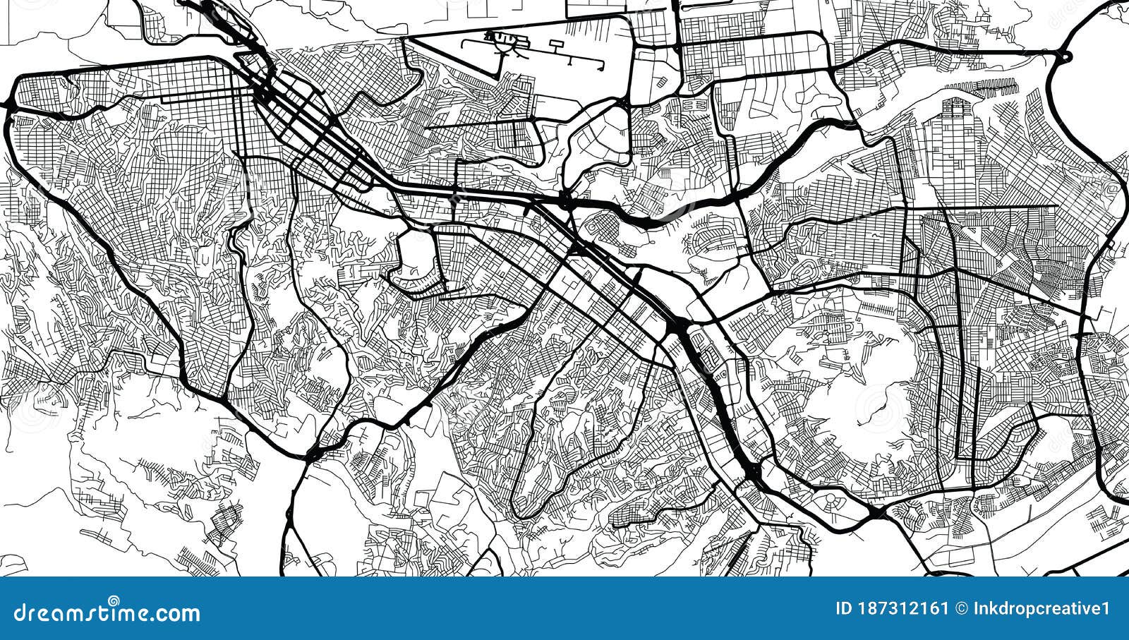 Urban Vector City Map of Tijuana, Mexico Stock Vector - Illustration of ... Urban Vector City Map of Tijuana, Mexico Stock Vector - Illustration of ...
