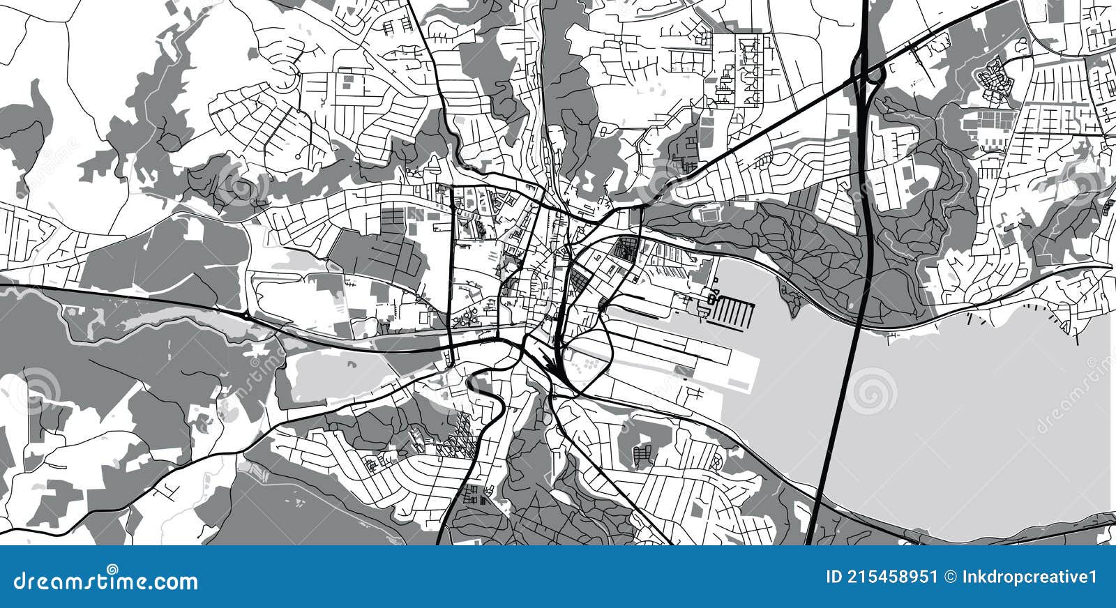 The Vejle Map. Stock Image | CartoonDealer.com #306137731