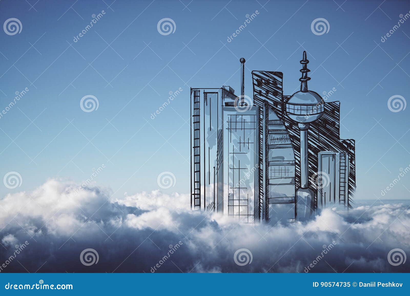 Urbanization concept stock image. Image of modern, city - 90574735