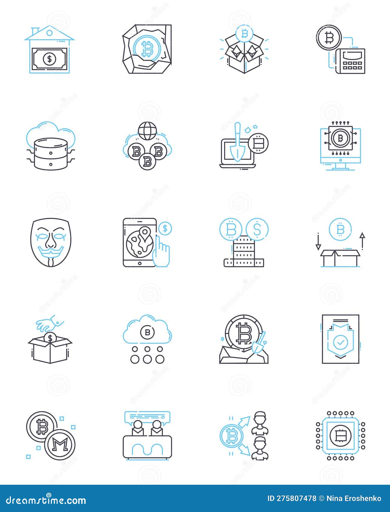 Industrialization Line Icons Collection. Mechanization, Modernization ... Industrialization Line Icons Collection. Mechanization, Modernization ...