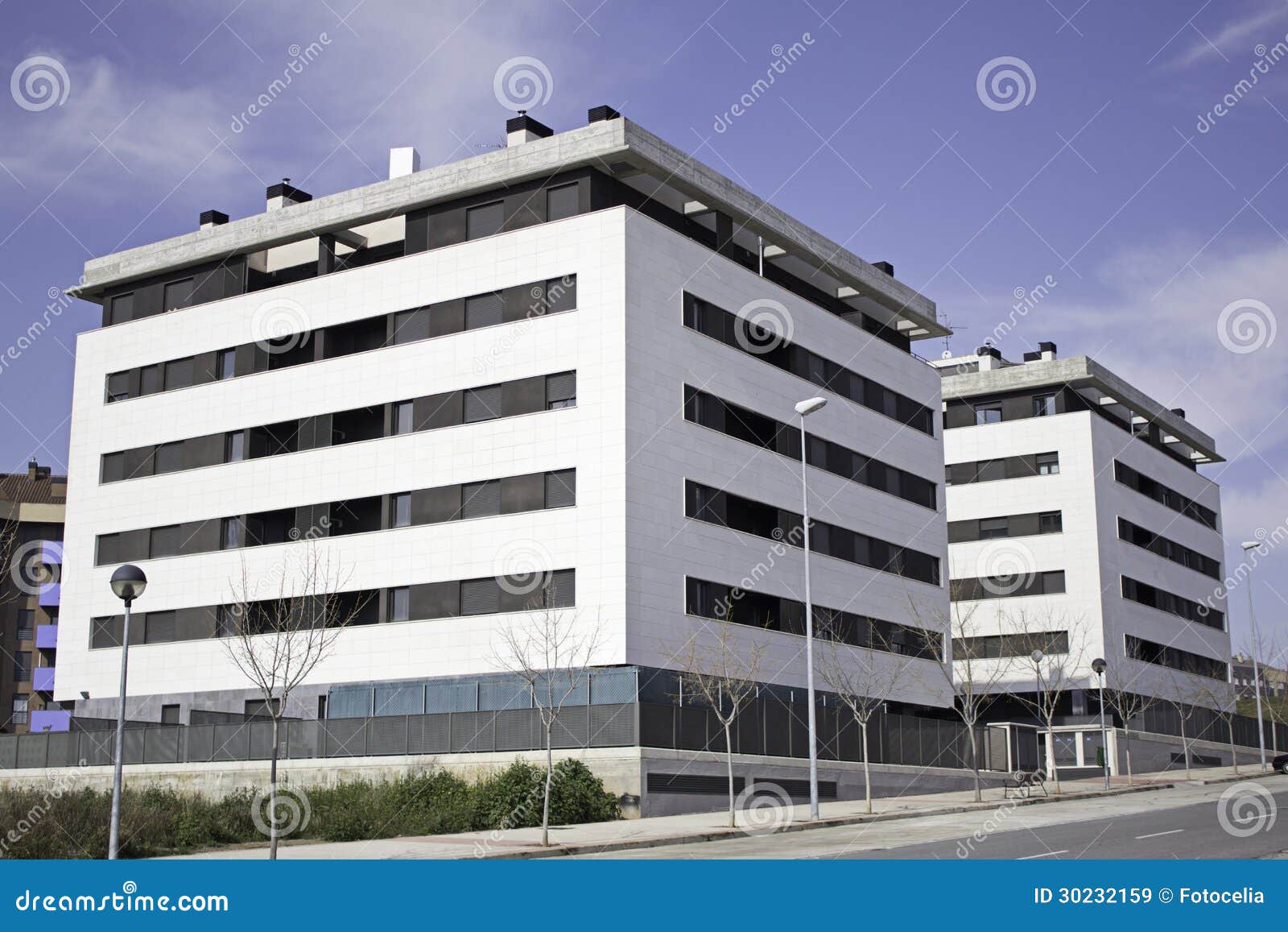 Urbanization with Buildings Stock Image - Image of landscape, structure ...