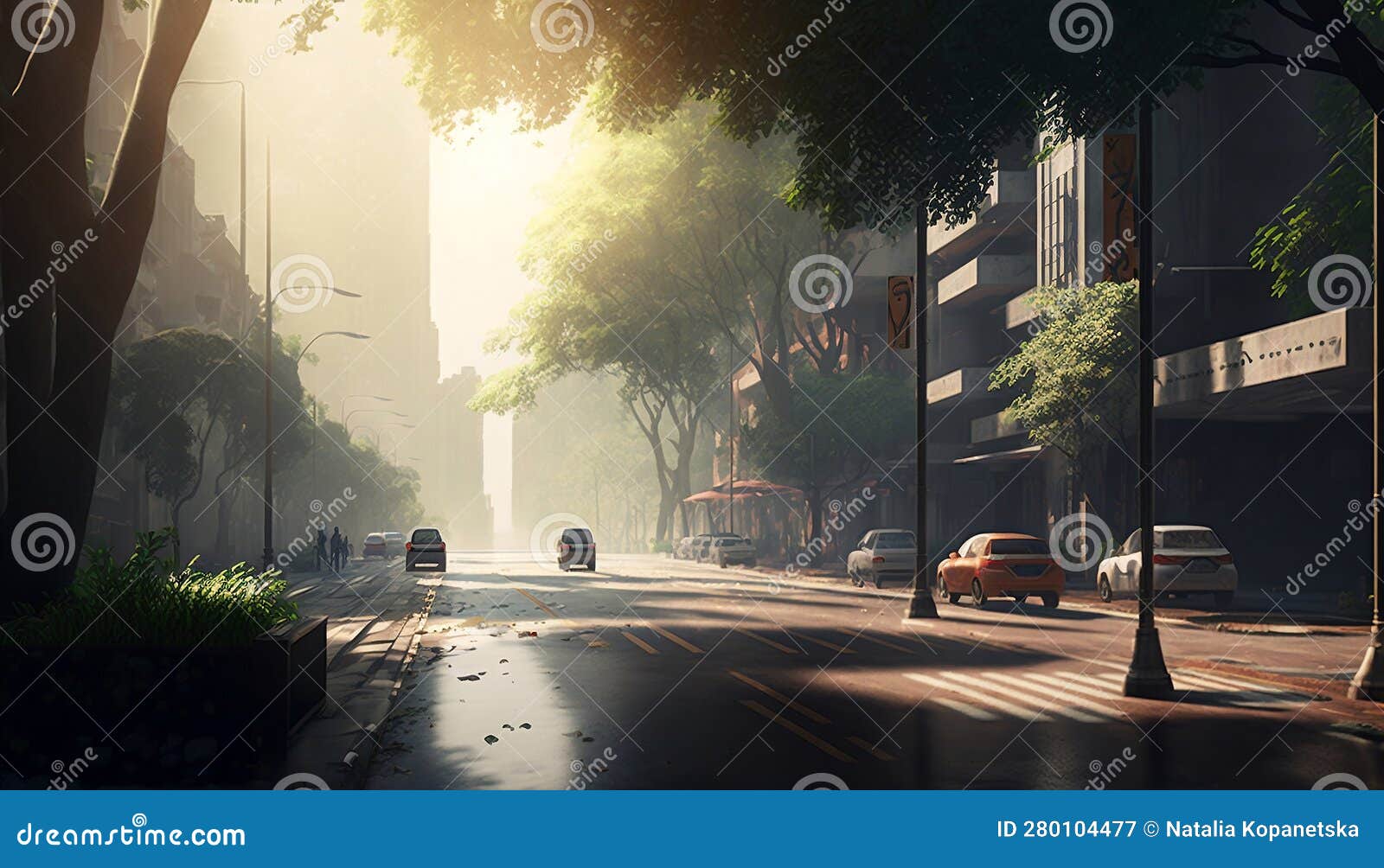 The Urbanized Environment of the City, Gardens and Greenery of the City ...