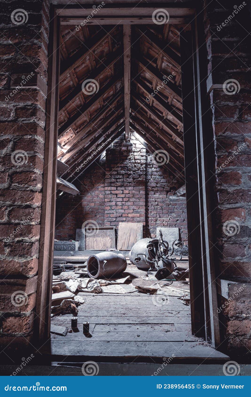 Urbex, Old Abandoned House in Belgium. Stock Image - Image of haunted ...
