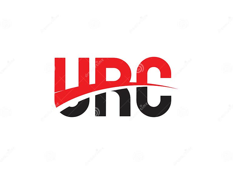 URC Letter Initial Logo Design Vector Illustration Stock Vector ...