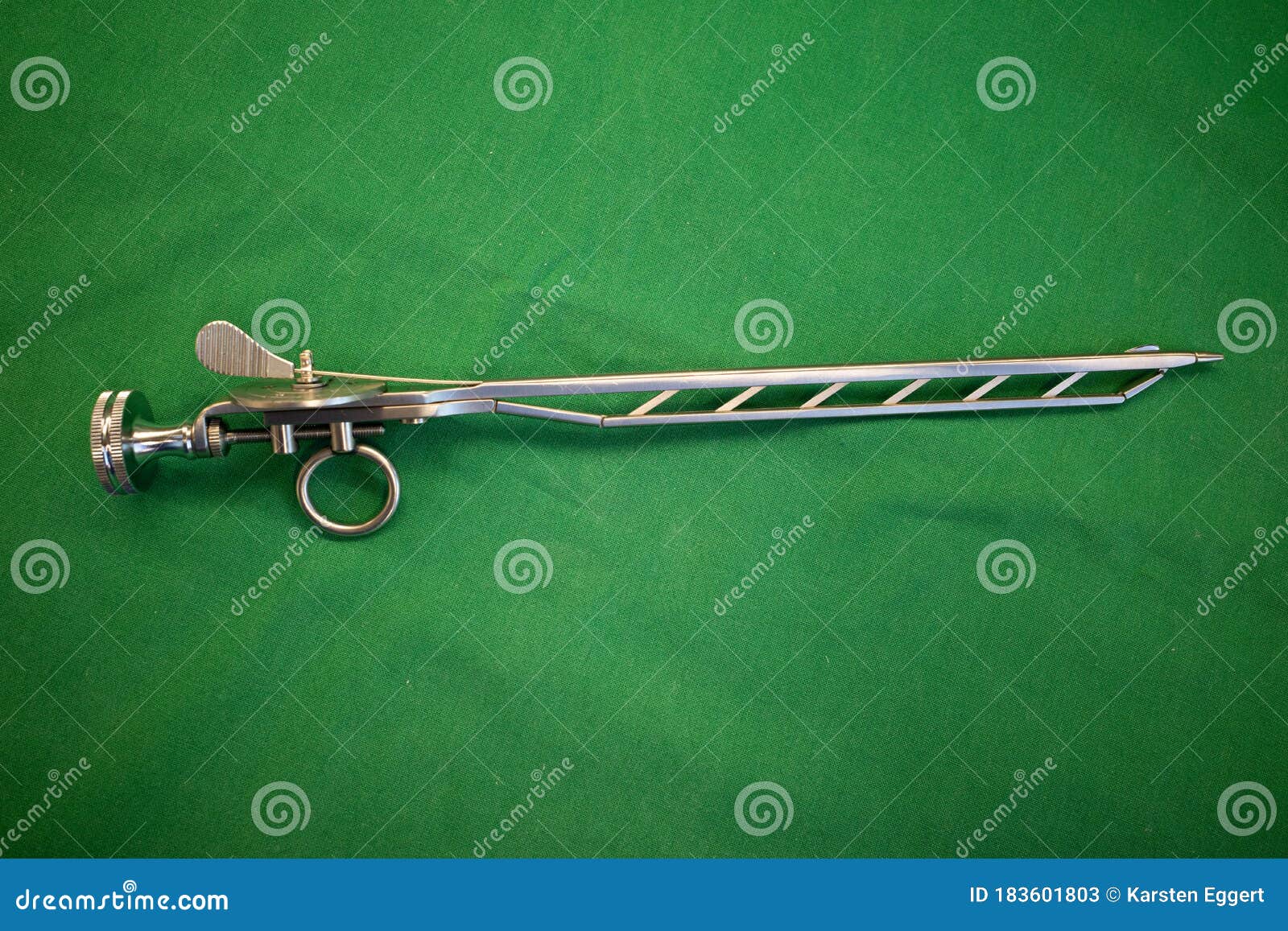 Urethrotome Lies on a Surgical Drape To Dilate the Urethra Stock Image ...