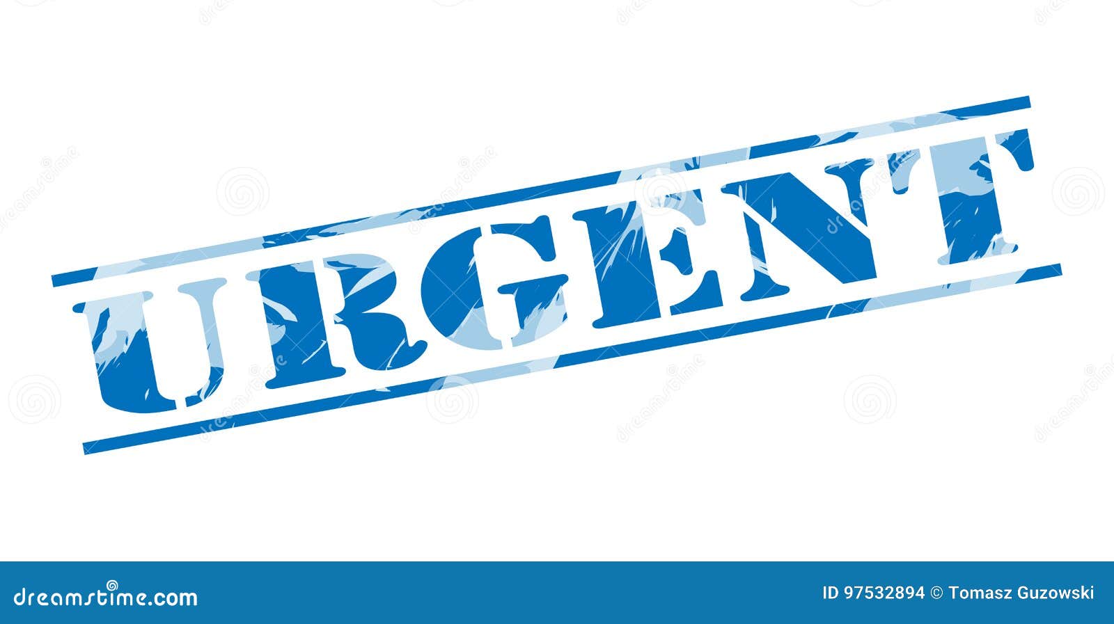 Urgent blue stamp stock illustration. Illustration of urgent - 97532894