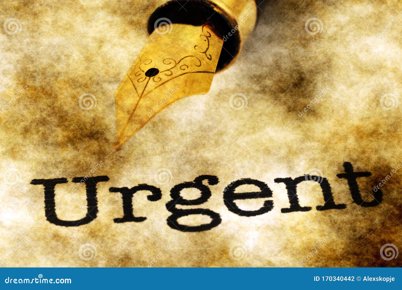 Urgent concept stock photo. Image of care, urgent, sign - 170340442
