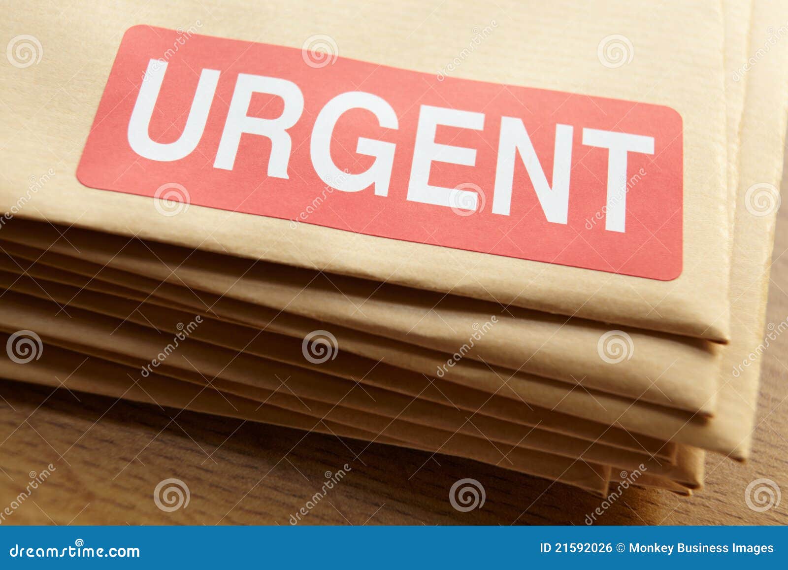 Urgent Documents For Despatch Royalty Free Stock Image - Image: 21592026