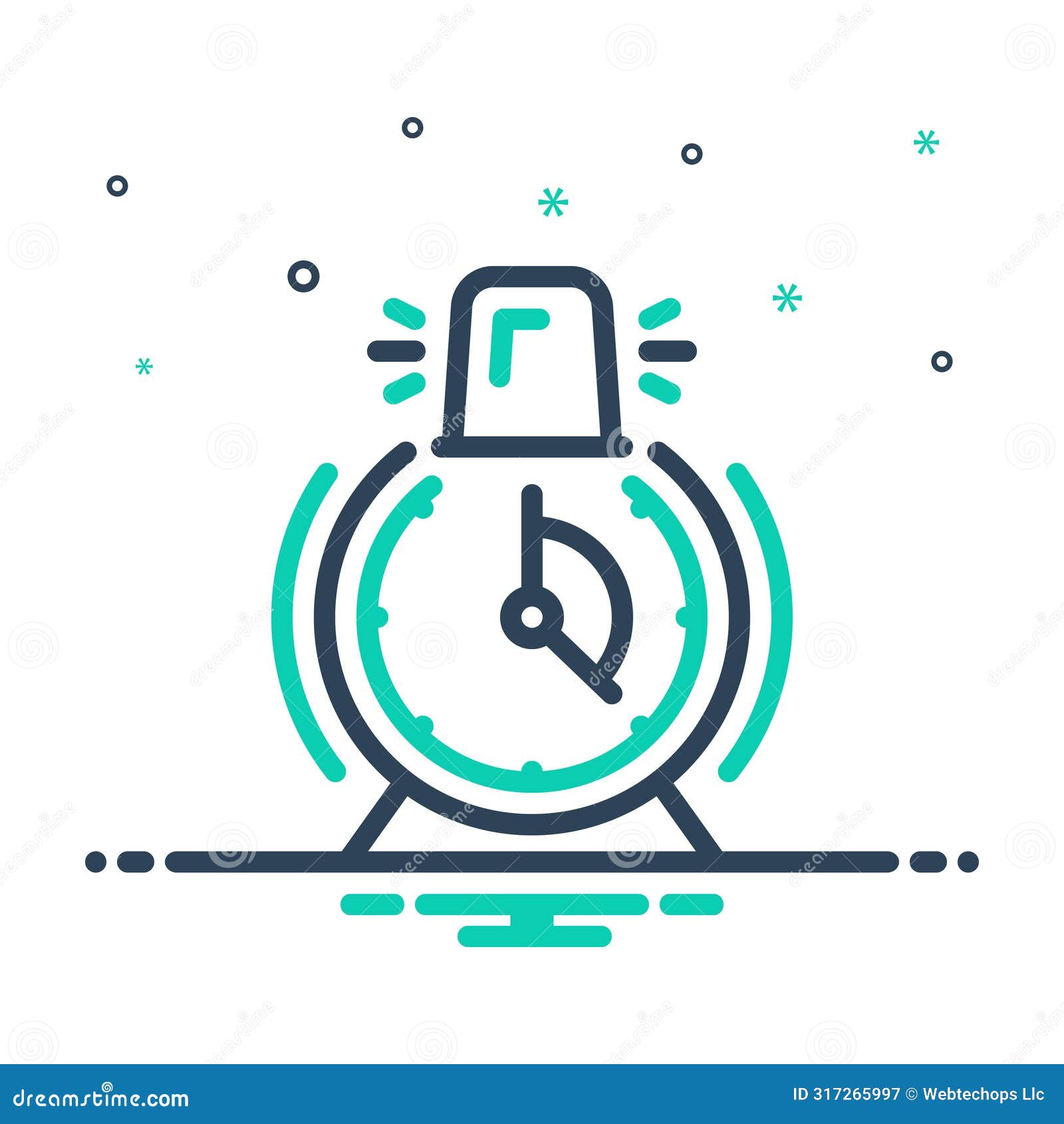 Mix Icon for Urgent, Essential and Alarm Stock Illustration ...