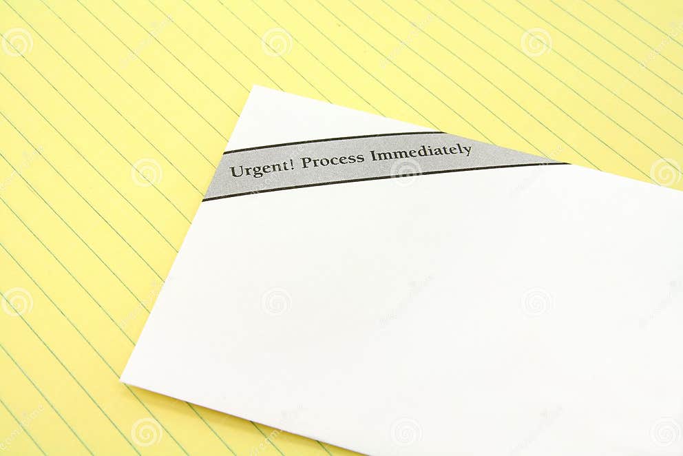 Urgent mail stock image. Image of processing, post, carrier - 2024281