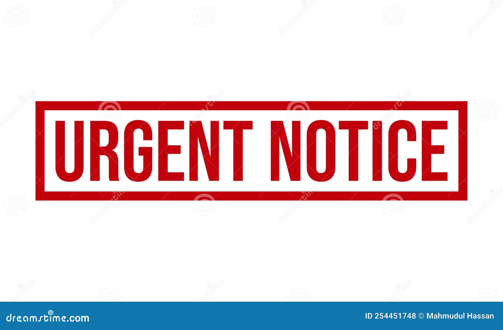 Urgent Notice Rubber Stamp. Urgent Notice Grunge Stamp Seal Vector ...