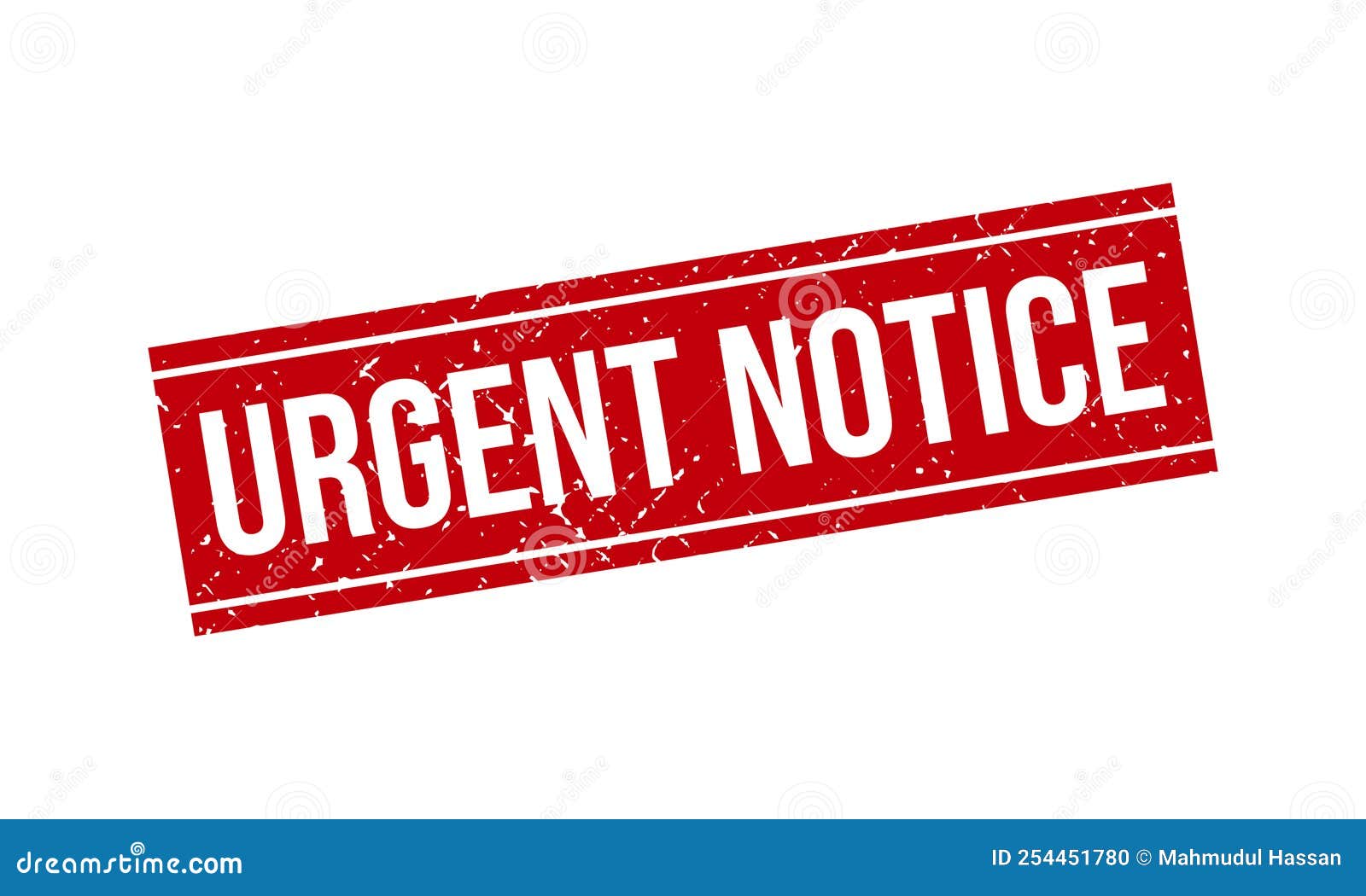 Urgent Notice Rubber Stamp. Urgent Notice Grunge Stamp Seal Vector ...