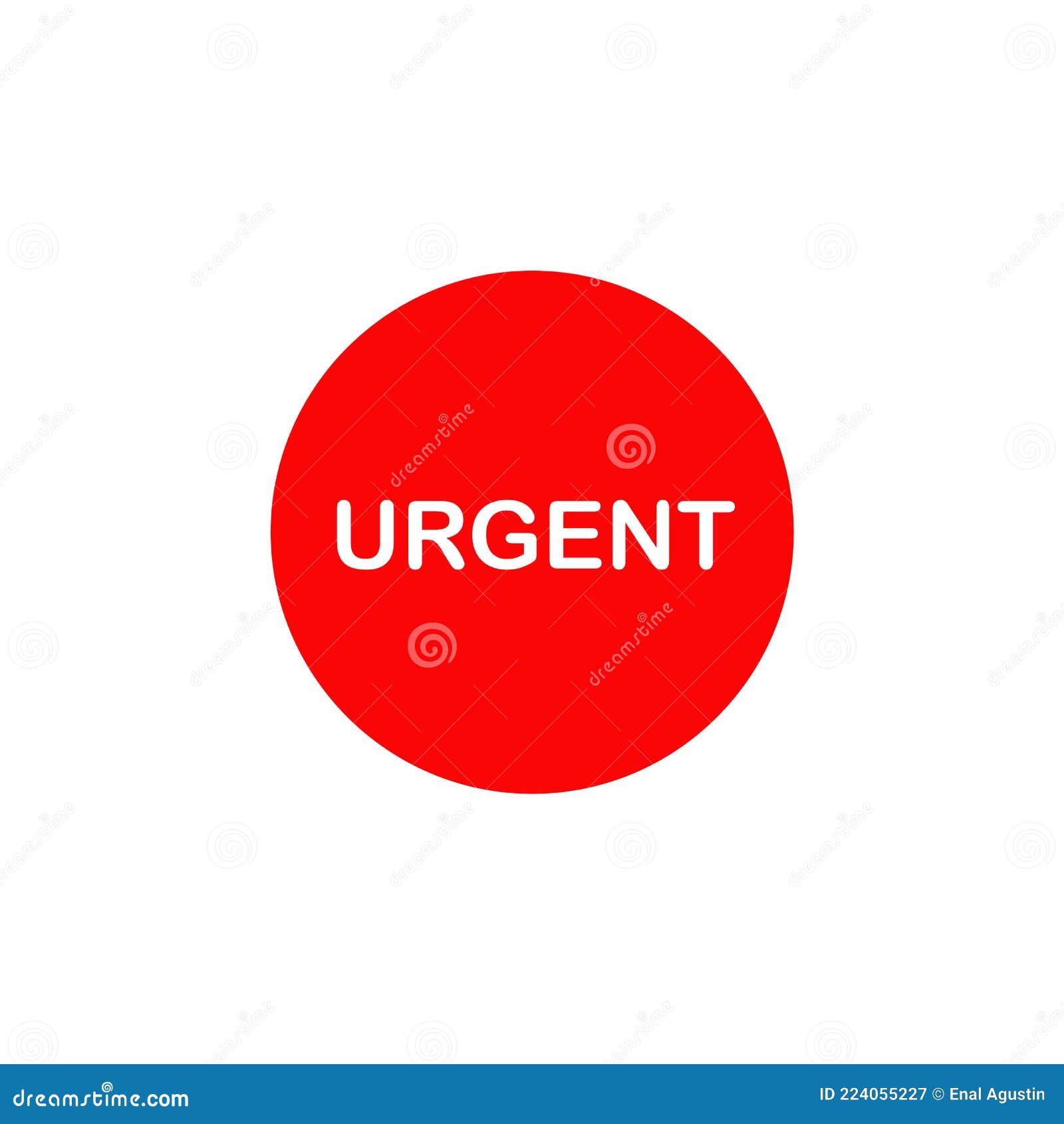 Urgent Sign Icon Logo Design Template Stock Vector - Illustration of ...