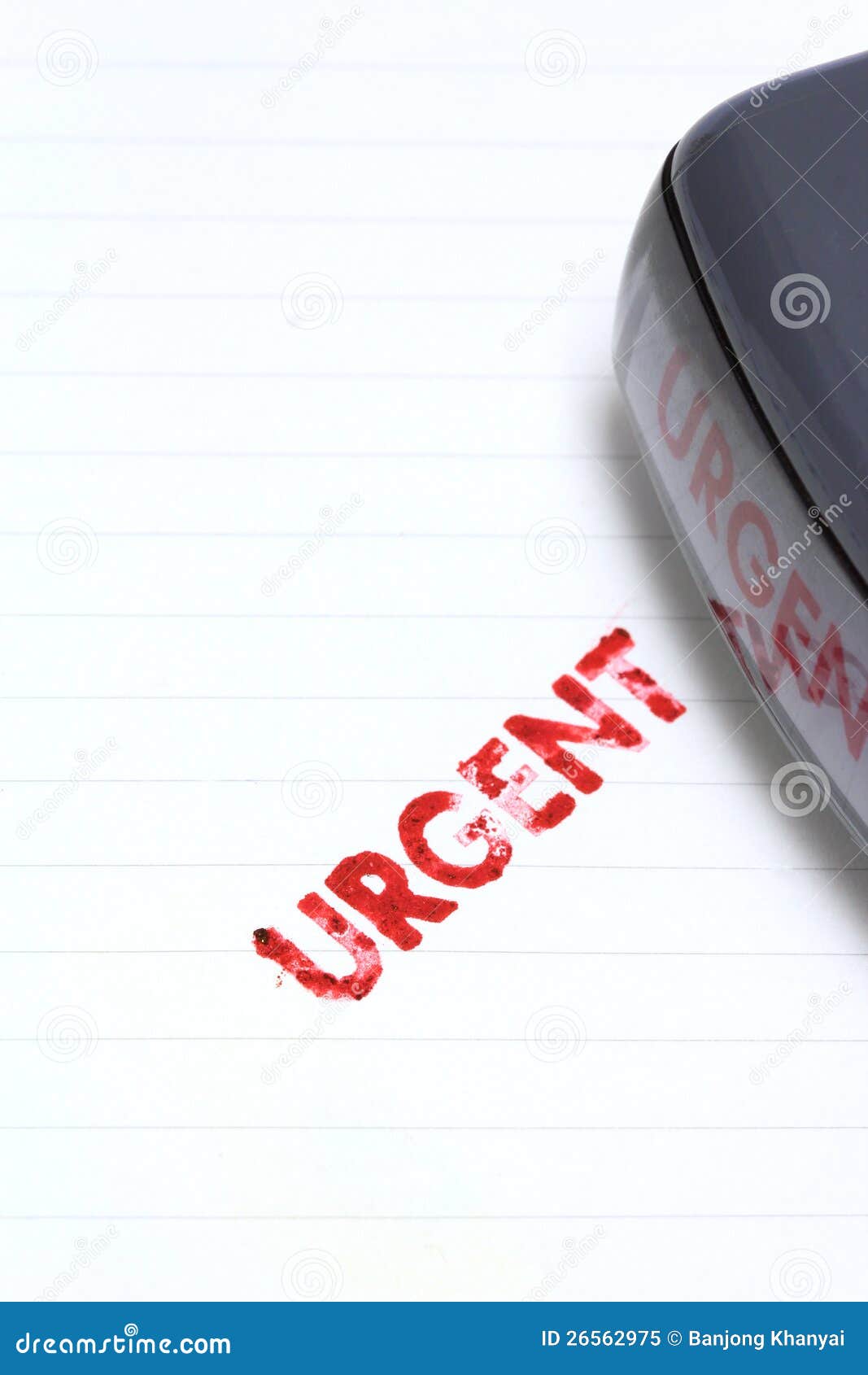 Urgent Stamp stock image. Image of background, selfink - 26562975