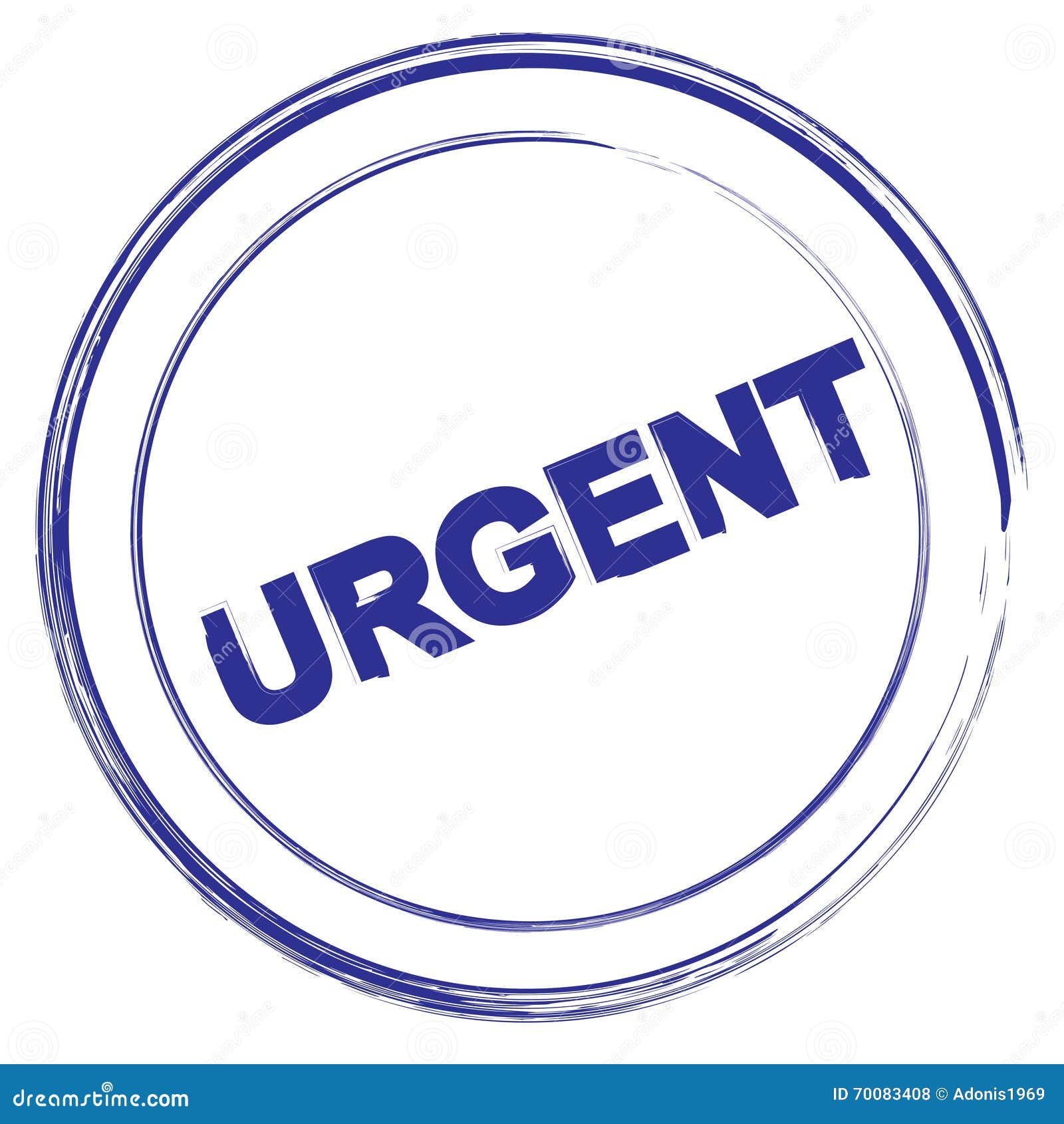 Urgent Stamp Vector Illustration | CartoonDealer.com #70083408