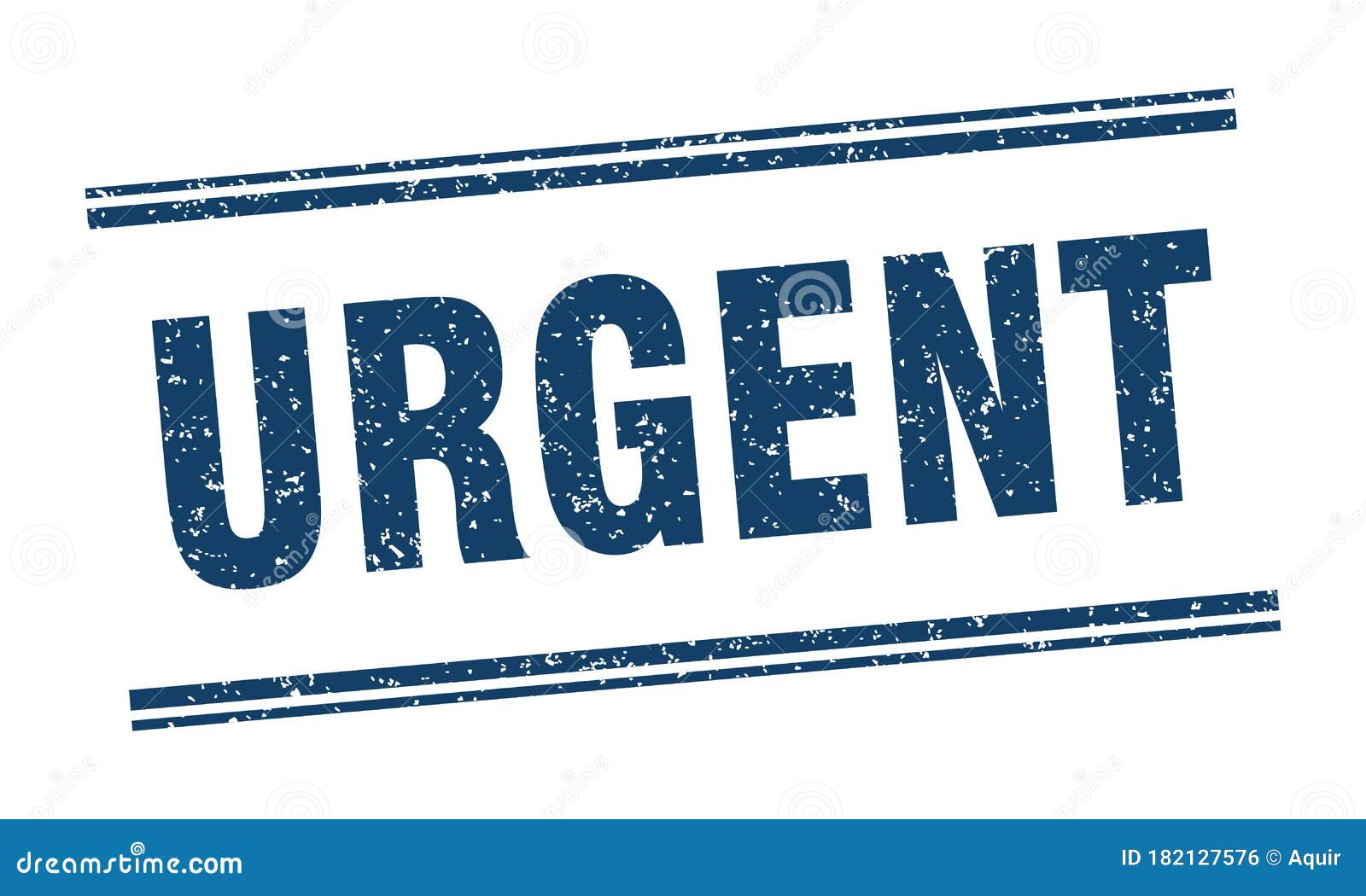 Urgent Stamp Cartoon Vector | CartoonDealer.com #100709009