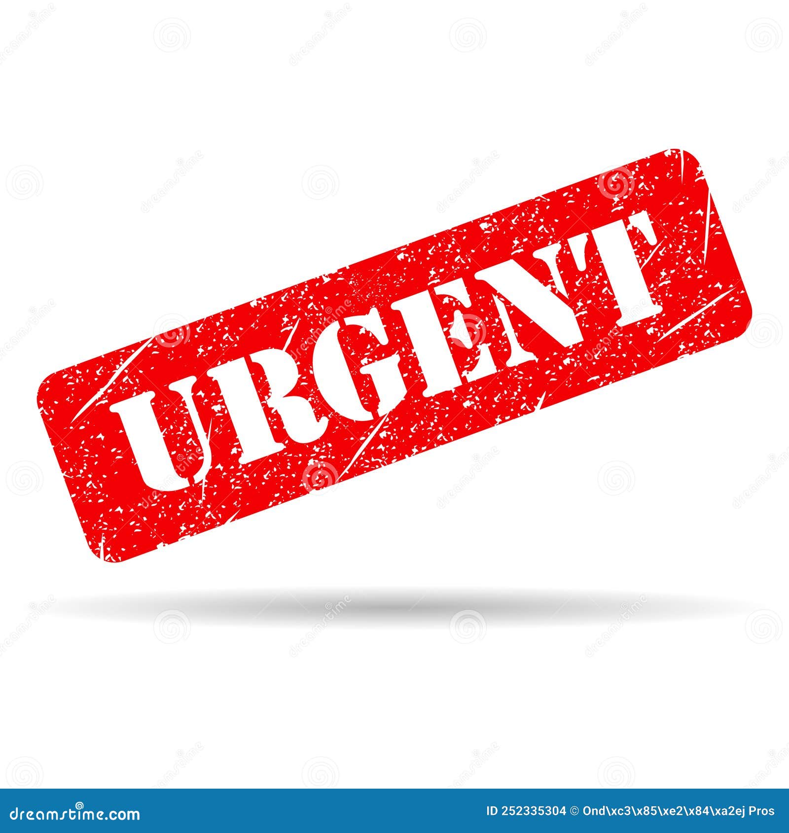 Urgent Stamp Symbol Shadow, Label Sticker Sign Button, Text Banner ...