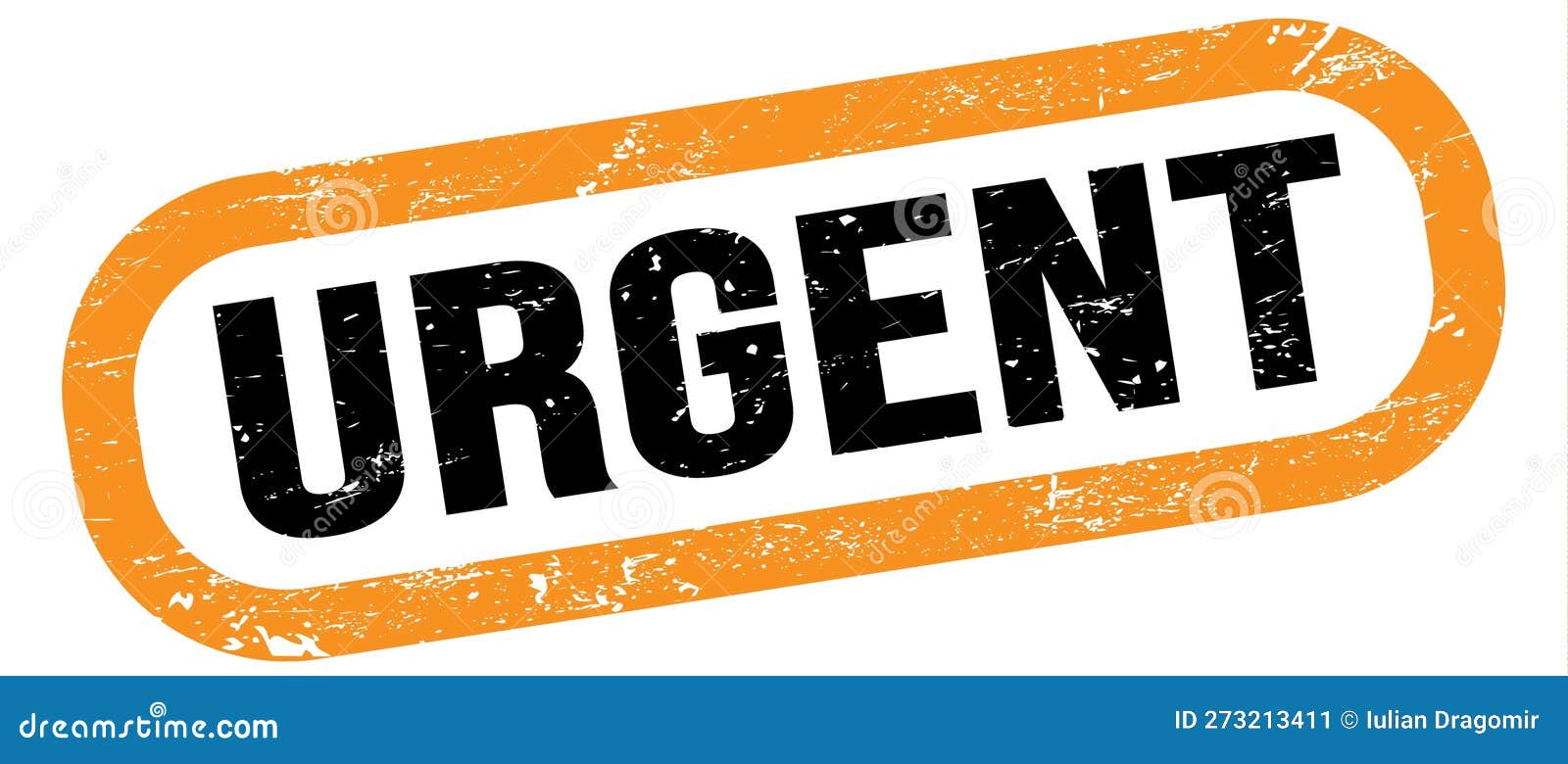 URGENT, Text Written on Orange-black Stamp Sign Stock Illustration ...