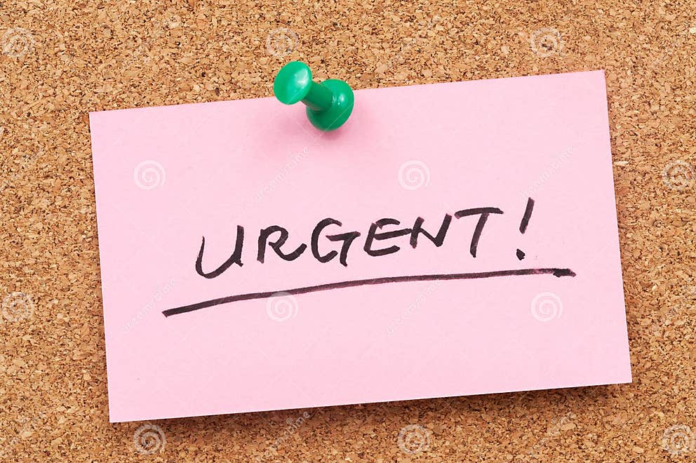 Urgente imagem de stock. Imagem de boletim, linha, marca - 33188063