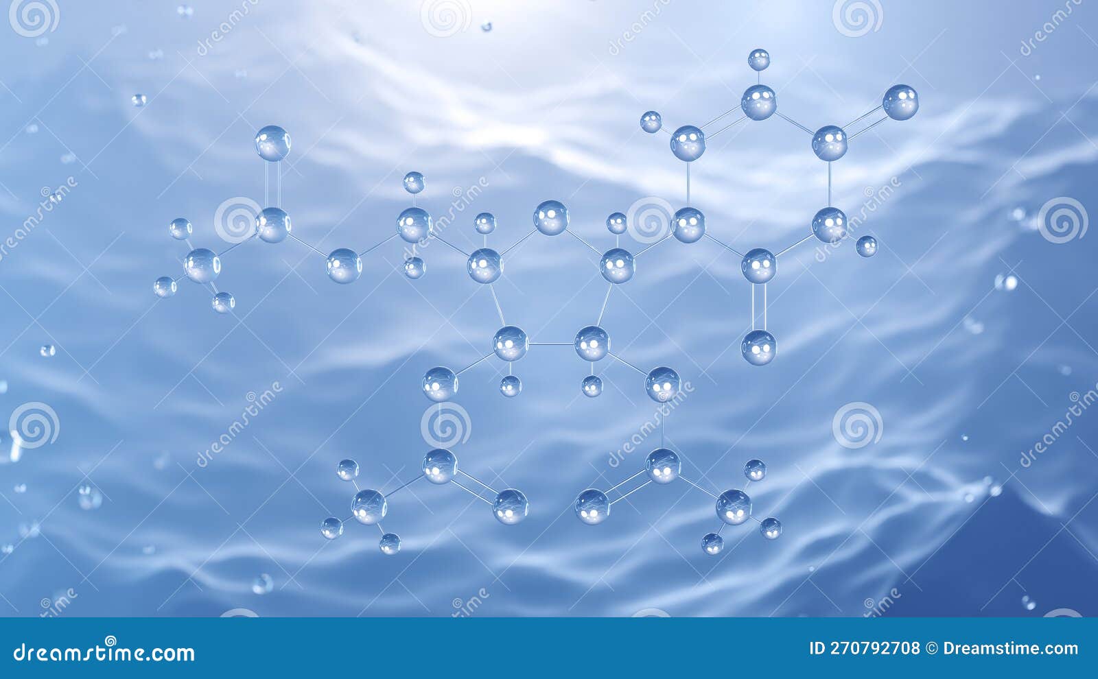 Uridine Triacetate Molecular Structure, 3d Model Molecule, Nucleoside ...