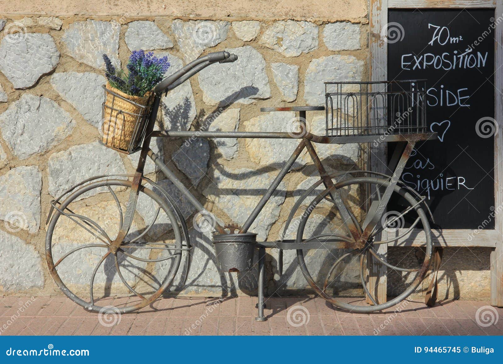 Urike bike stock image. Image of front, wall, tramuntana - 94465745