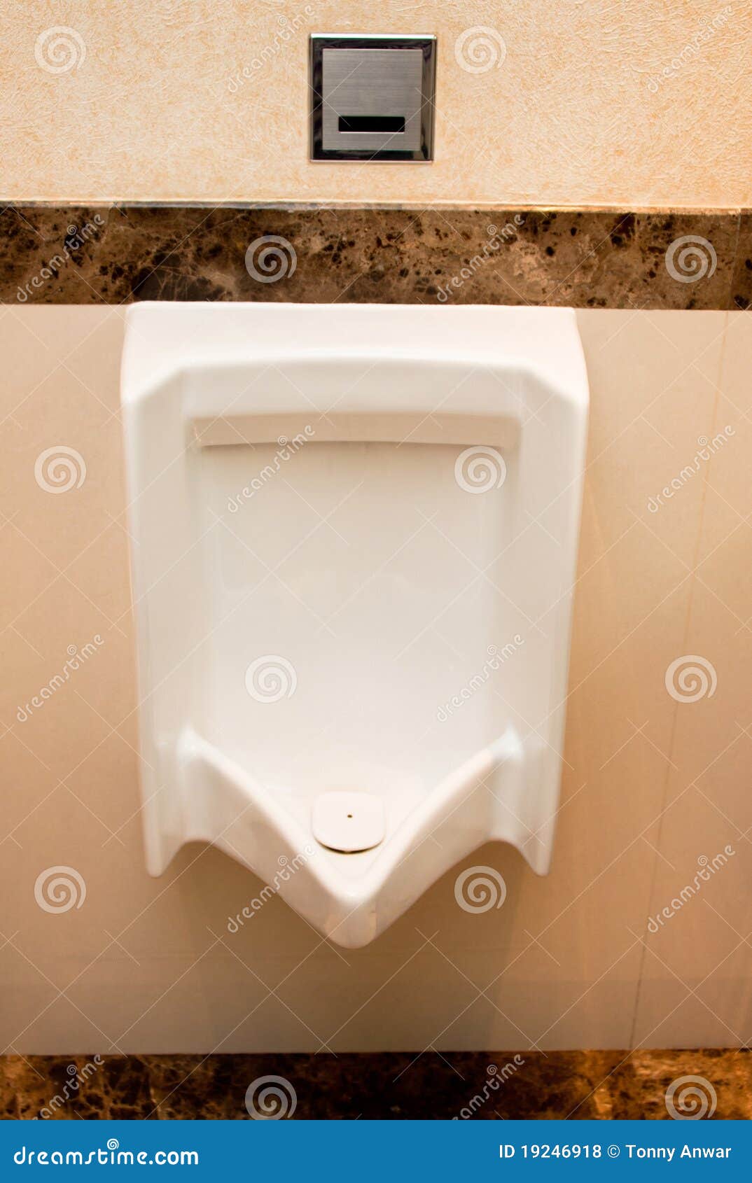Urinal stock photo. Image of lavatory, automatic, marble - 19246918
