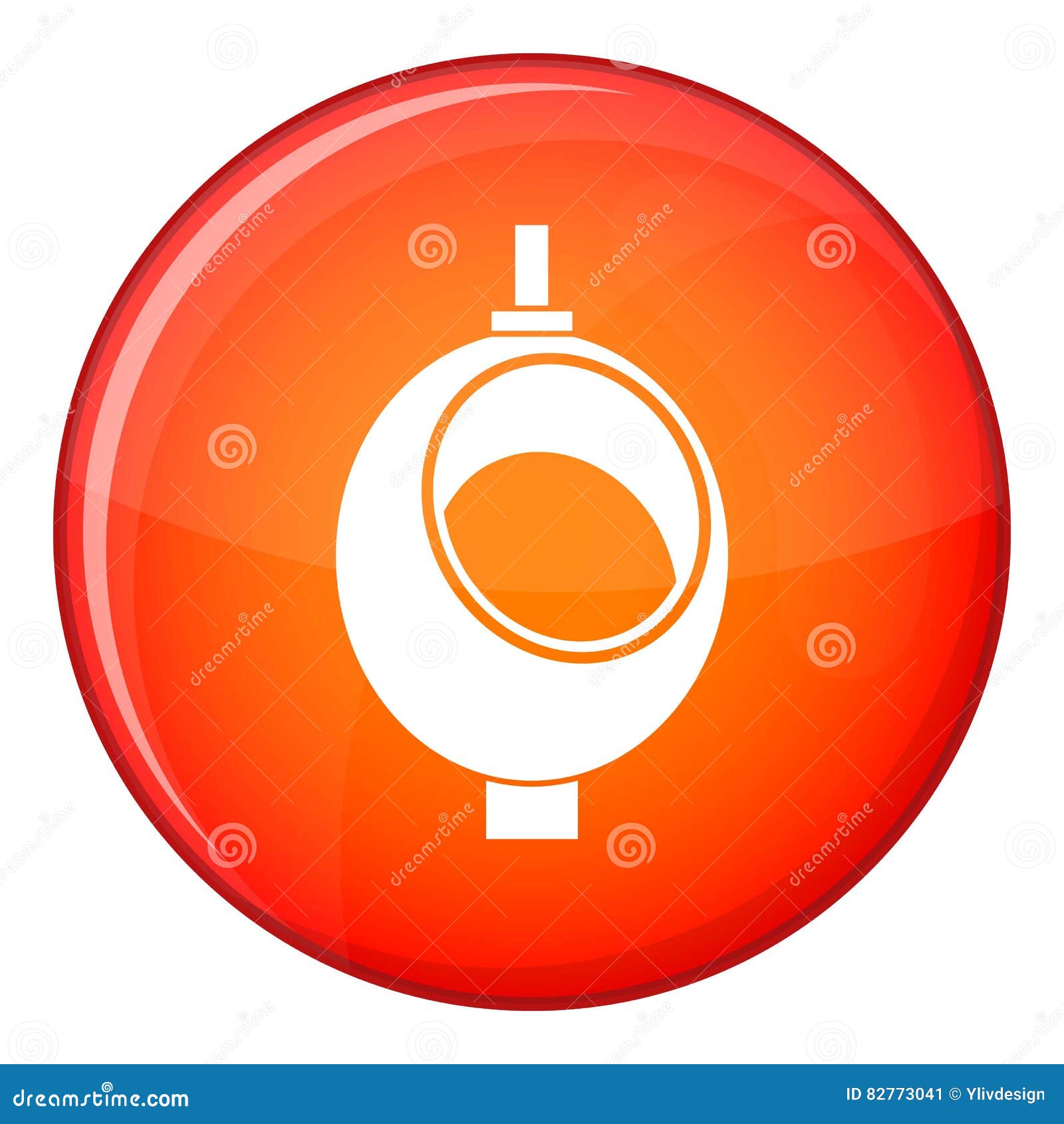 Urinal Or Chamber Pot For Men Set Icons Cartoon Vector | CartoonDealer ...