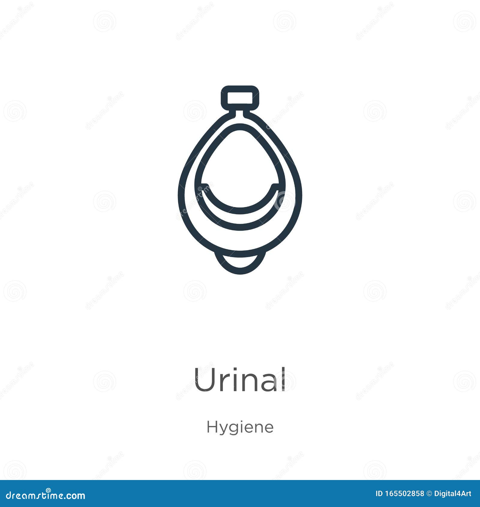 Urinal Icon. Trendy Urinal Logo Concept On White Background From ...