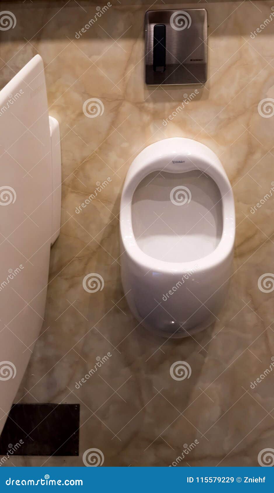 Urinal for Men in a Toilet Car Stock Image - Image of lavatory, hanging ...