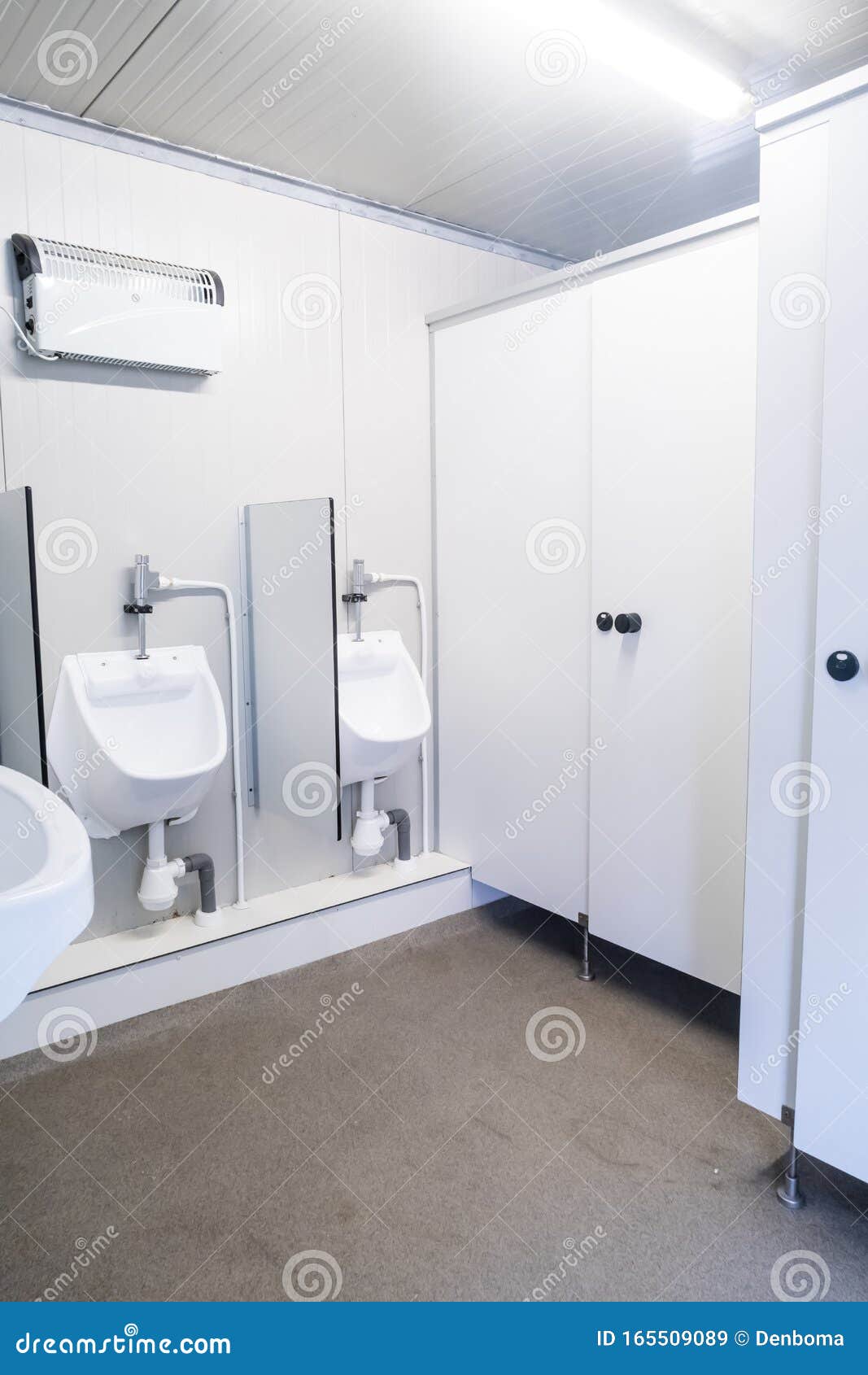 Urinal on the wall stock image. Image of lavatory, gentlemen - 165509089