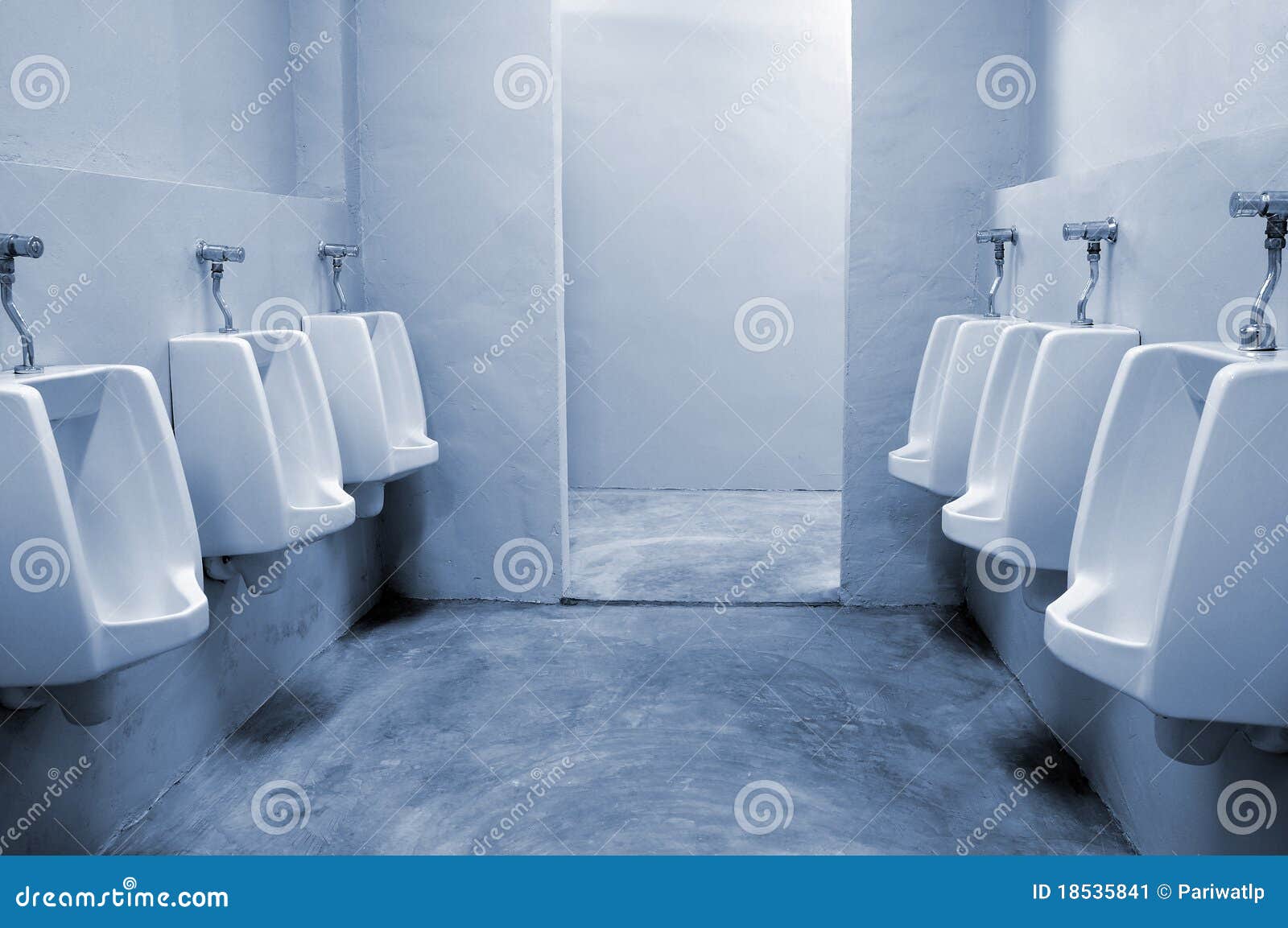 Urinals at office stock image. Image of empty, clean - 18535841