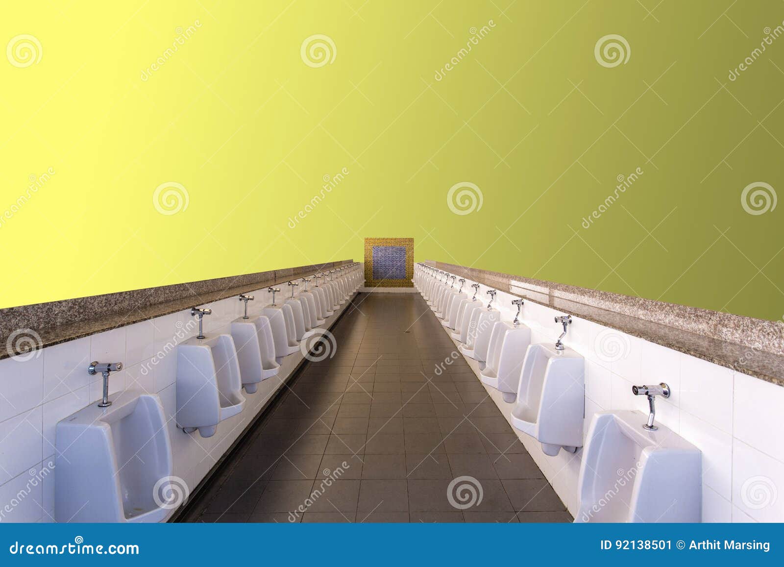 Pattern Of Urinals For Men On Background,ceramic Urinals In A Row In ...