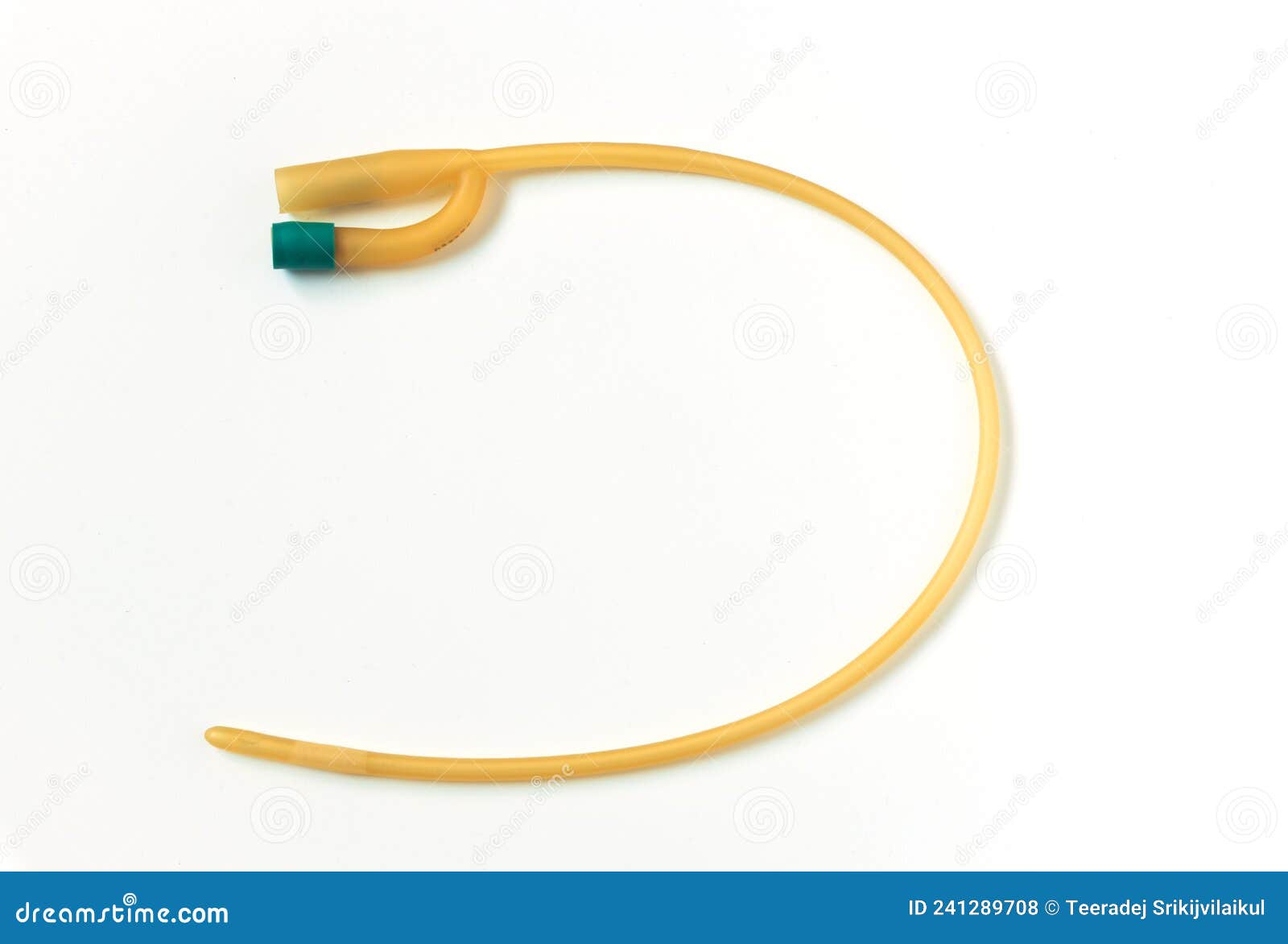 Foley Catheter on White Background Stock Photo - Image of hospital ...