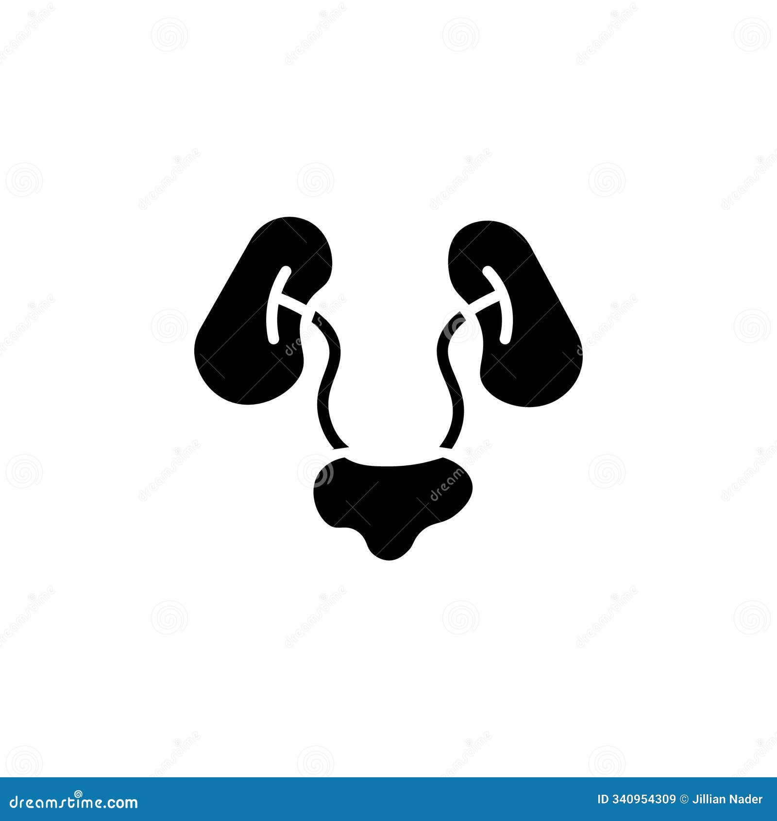 Urinary System Icon Web Design in Vector Stock Vector - Illustration of ...