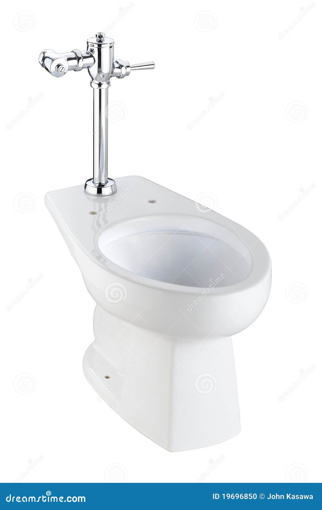 Urinate Sanitary Bowl Isolated on White Stock Photo - Image of white ...