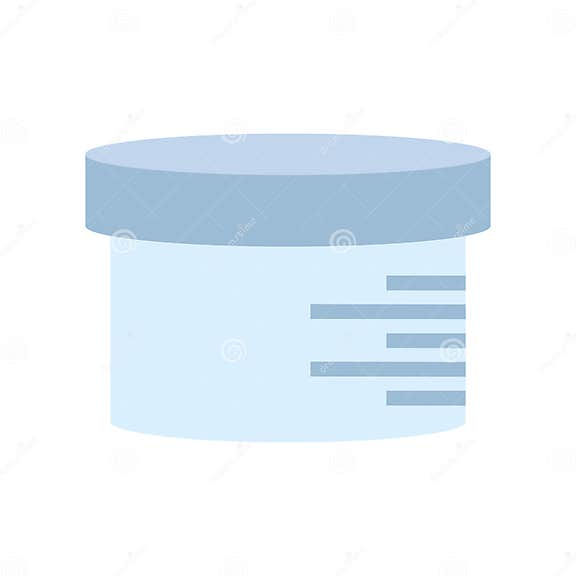 Urine Sample Container Icon Stock Illustration - Illustration of ...