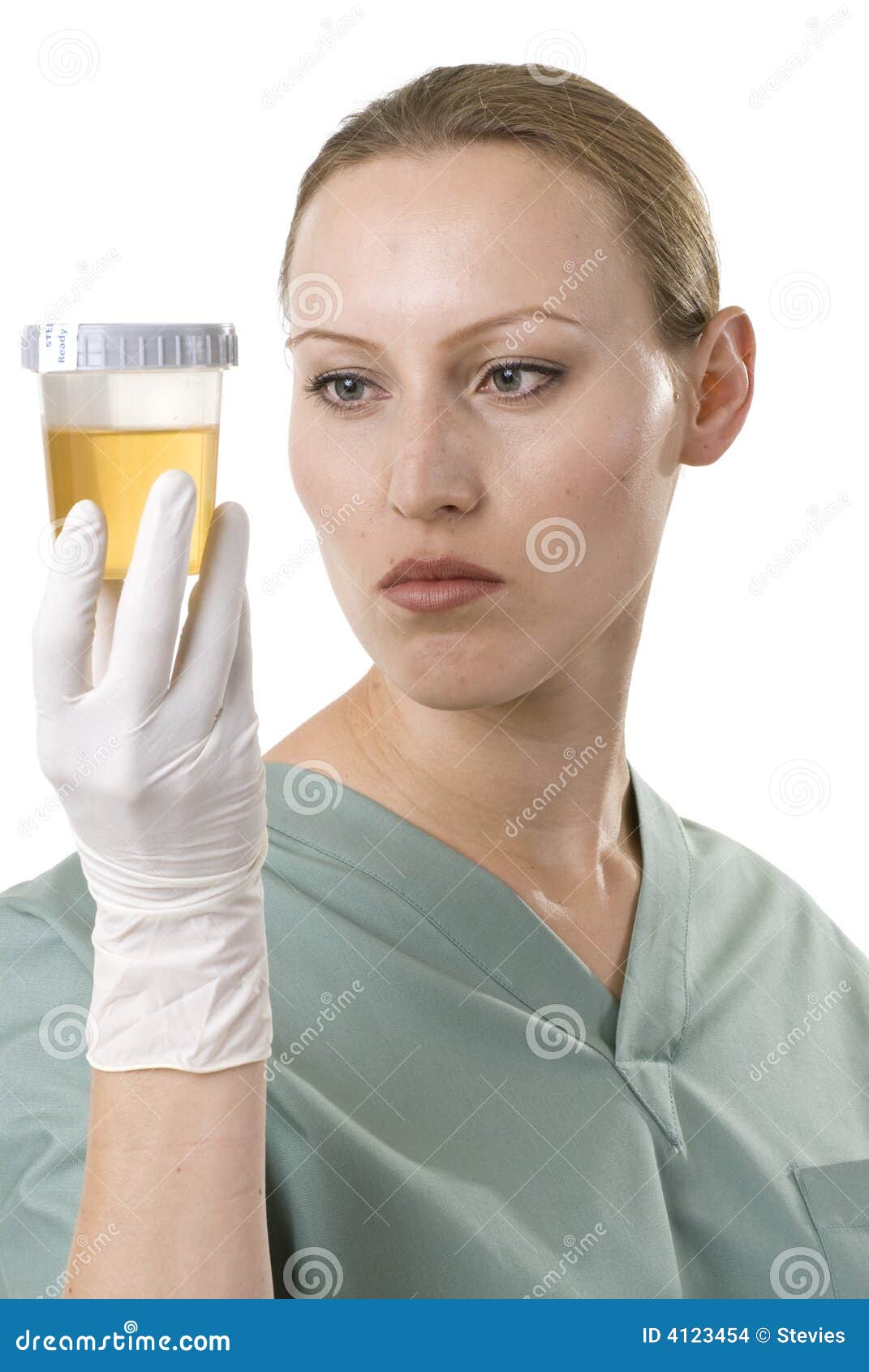 The Urine Test stock photo. Image of attractive, screening - 4123454
