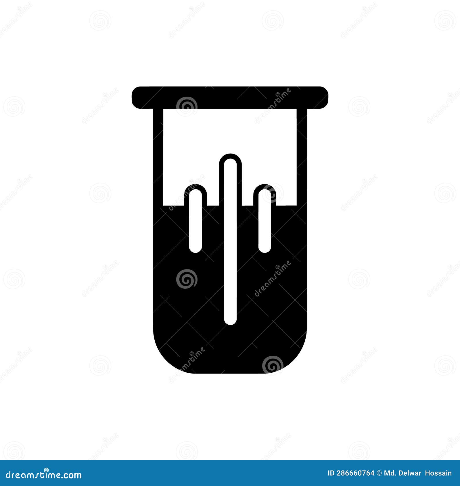 Urine Test Icon Vector From Pharmacy Collection. Thin Line Urine Test ...
